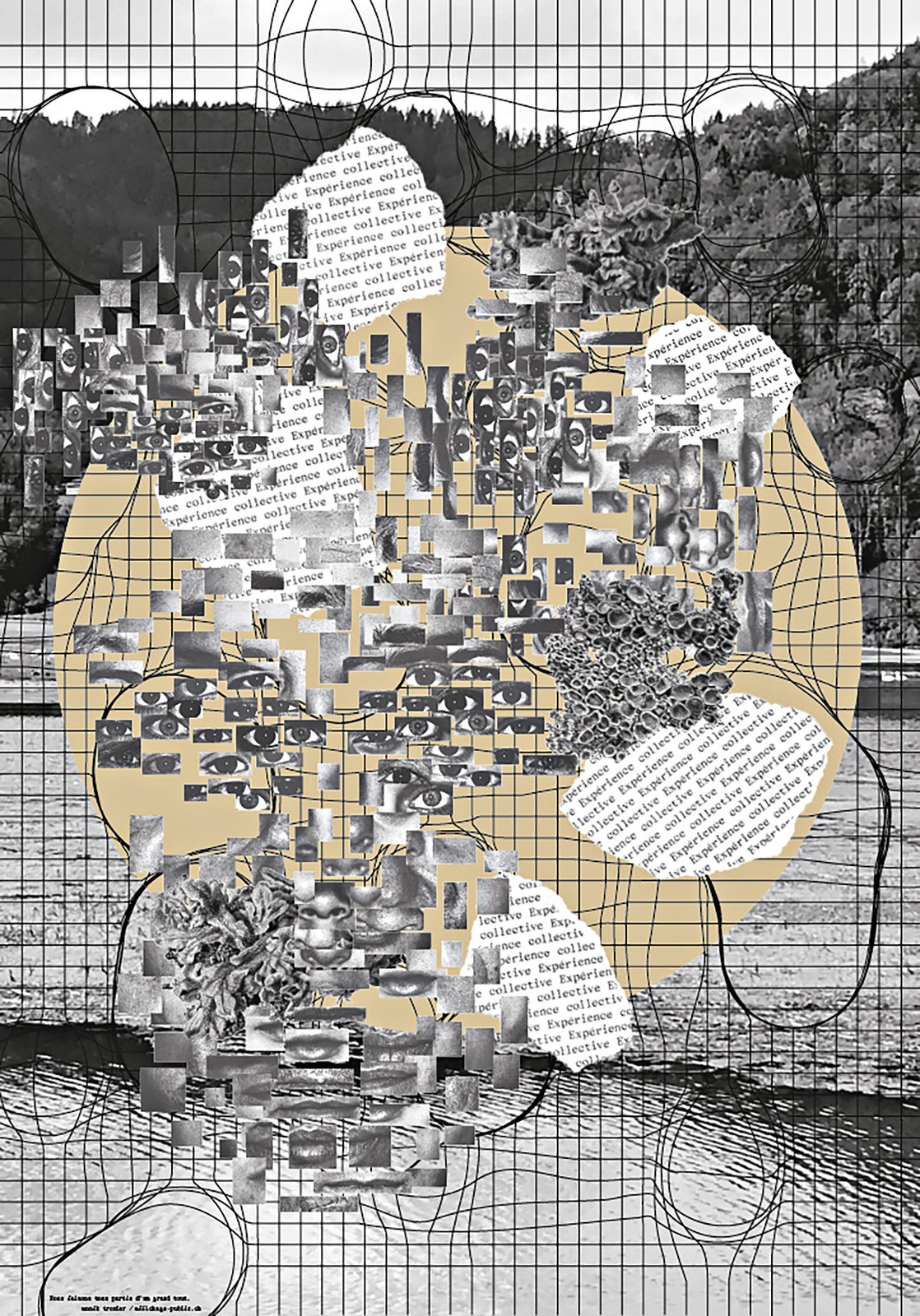 “KIFF AARAU Saison 22/23”, 2022, by DavidMirko for 100 beste Plakate - typo/graphic posters