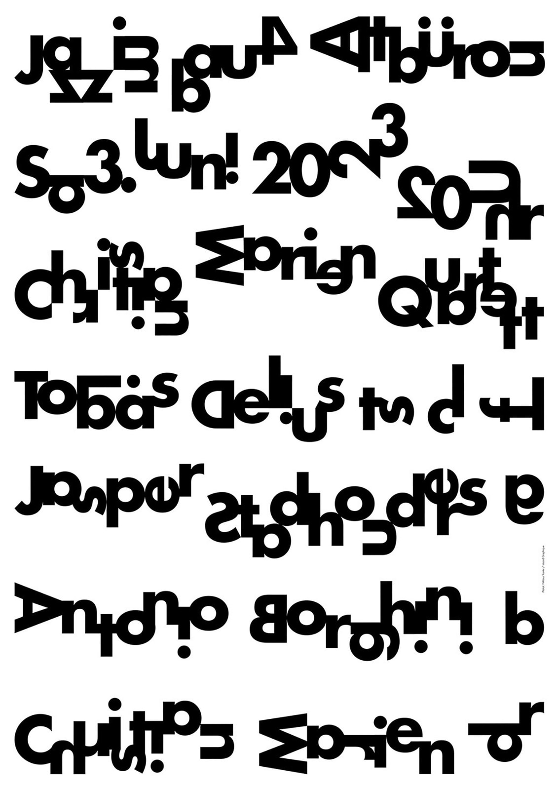 und Friede den Menschen auf Erden”, 2023, by niklaus troxler for 100 ...