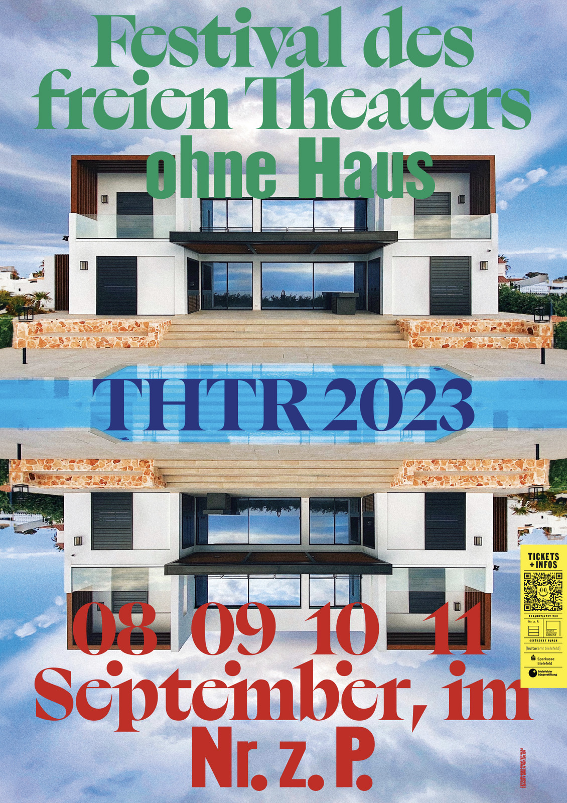 “Festival des freien Theaters ohne Haus”, 2023, by nathow & geppert for ...