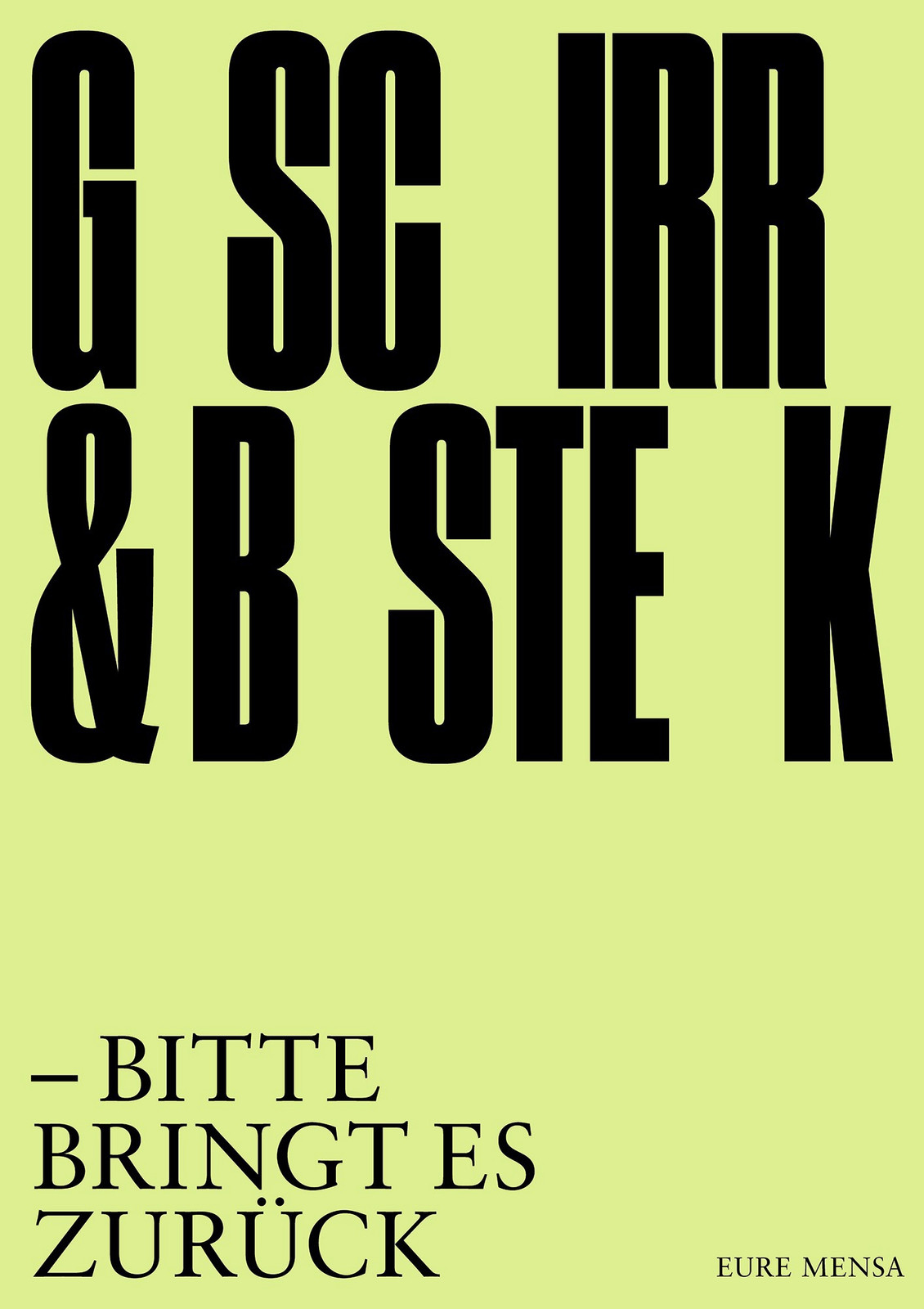 “Mut zur Wut – 12th International Poster Competition”, 2023, by Bureau Progressiv for 100 beste ...