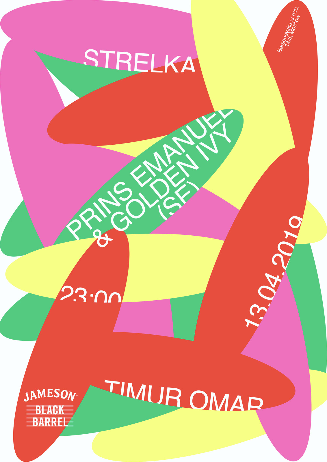 “Strelka”, 2019, by Anna Kulachek - typo/graphic posters