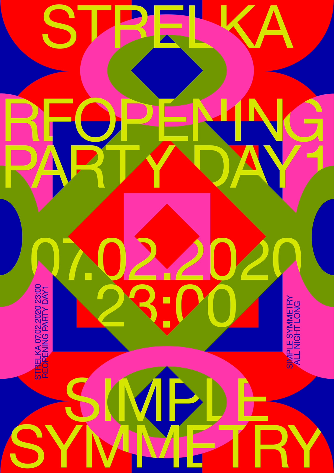 “Strelka”, 2020, by Anna Kulachek - typo/graphic posters