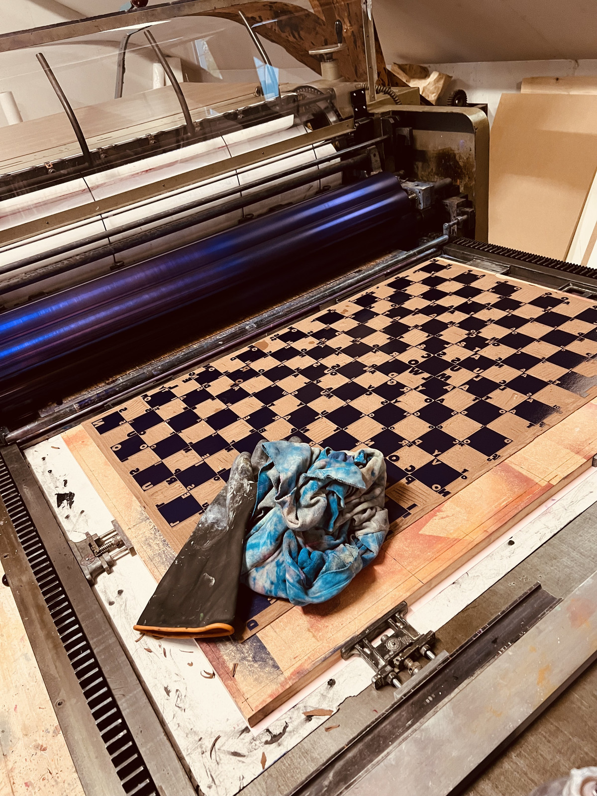 “Typographic Disillusion”, 2023, by Dafi Kühne - typo/graphic posters