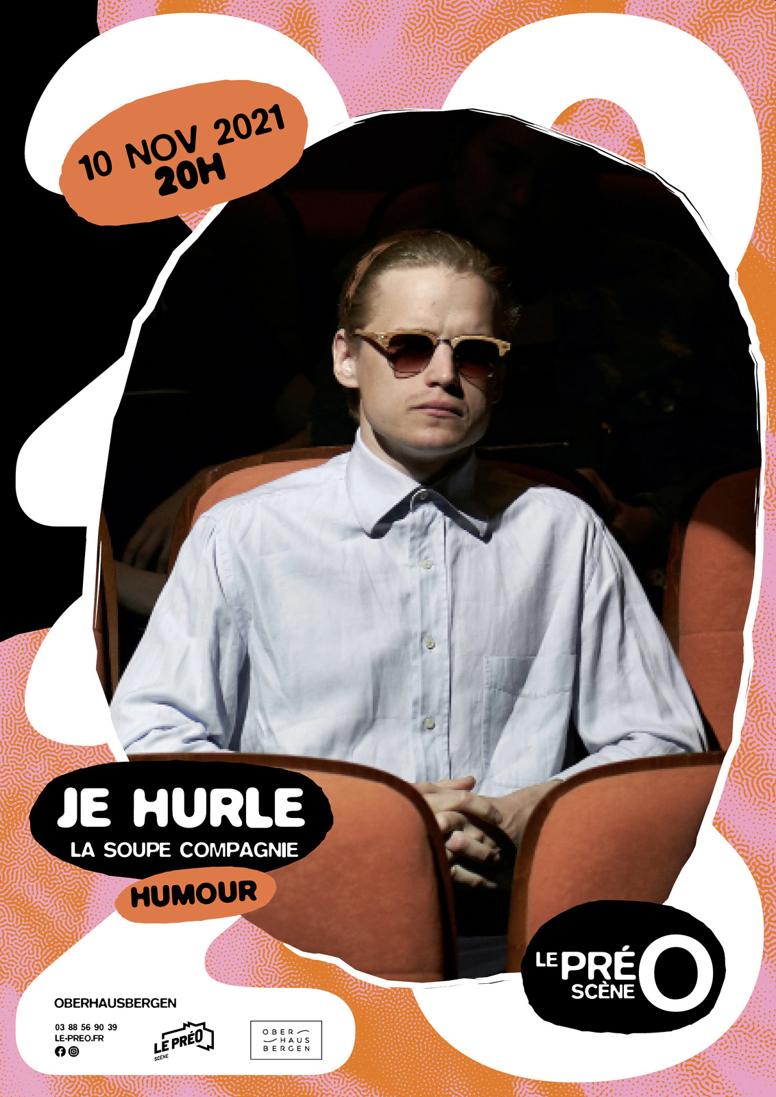 “PréO scène 2022 — Template Affiche Spectacle”, 2022, by Ben&Jo - typo ...