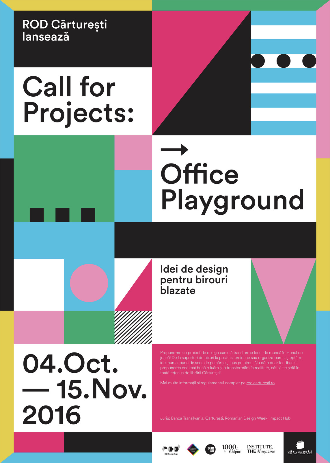 “Office Playground”, 2016, by bogdan ceausescu - typo/graphic posters