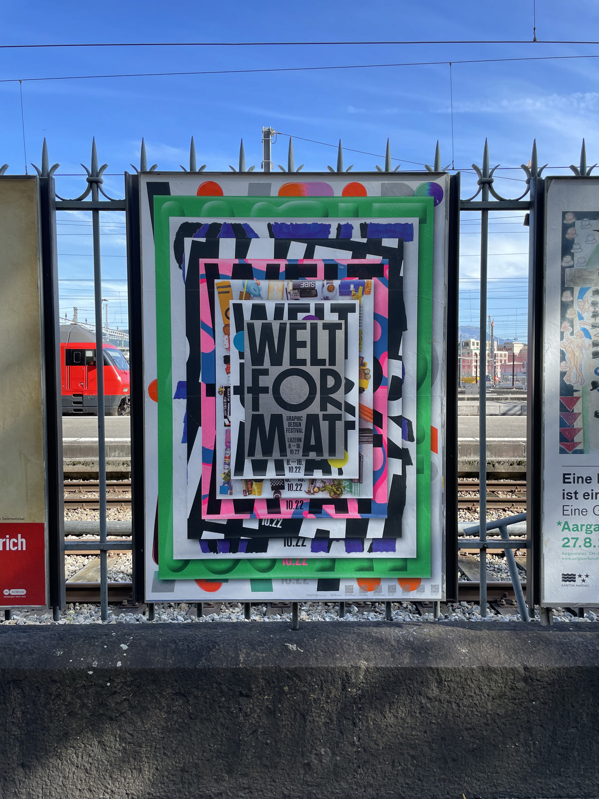 “Weltformat”, 2022, by Erich Brechbühl, Felix Pfäffli, Josh Schaub ...