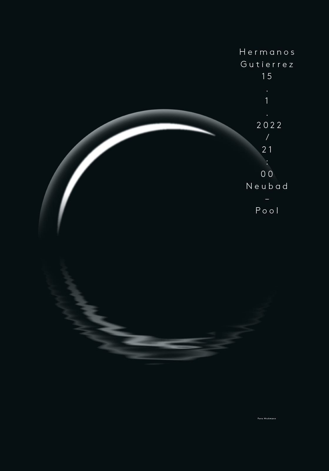 “Tiger Flames”, 2021, by fons hickmann - typo/graphic posters