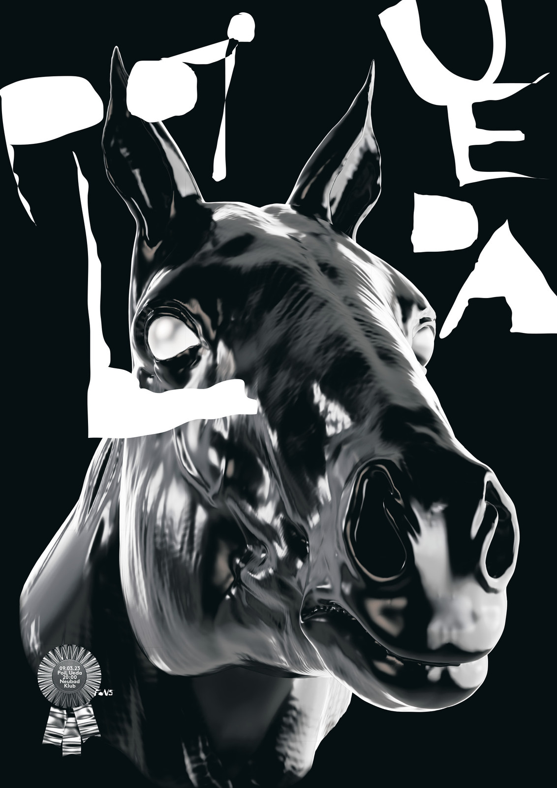 “poil ueda”, 2024, by fons hickmann - typo/graphic posters