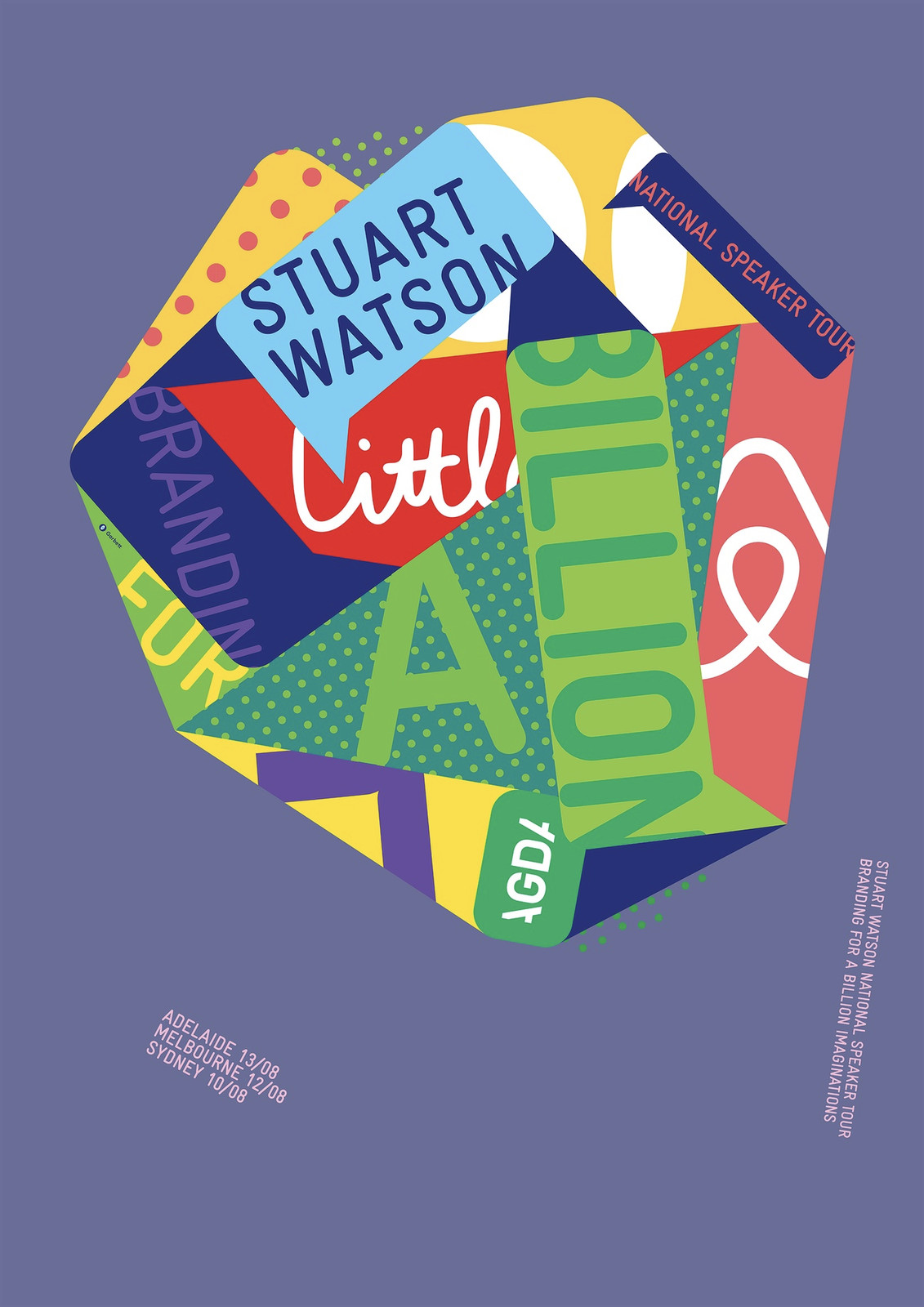 “Stuart Watson”, 2011, by garbett - typo/graphic posters