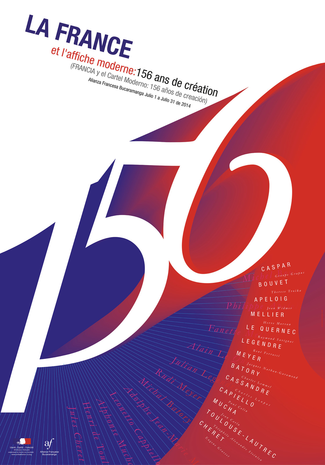 “La France et l'affiche moderne: 156 añs de création”, 2014, by Germán ...