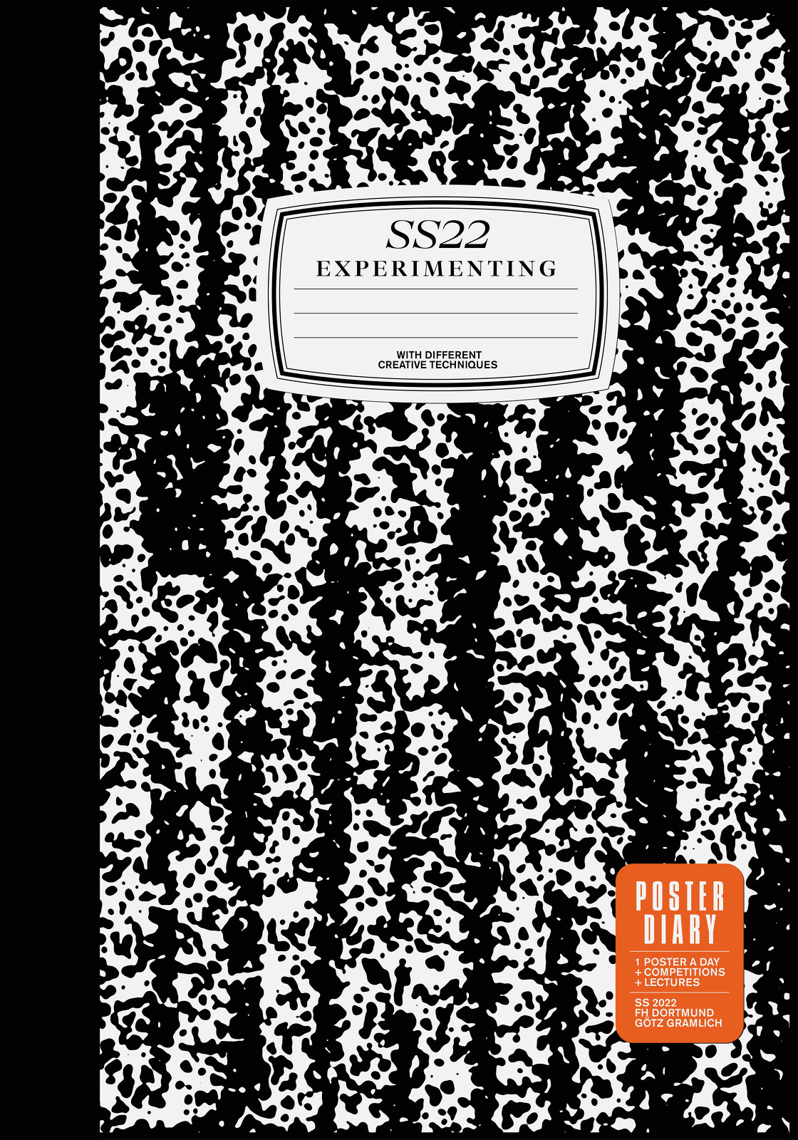 “Flash ACT”, 2022, by Götz Gramlich - typo/graphic posters