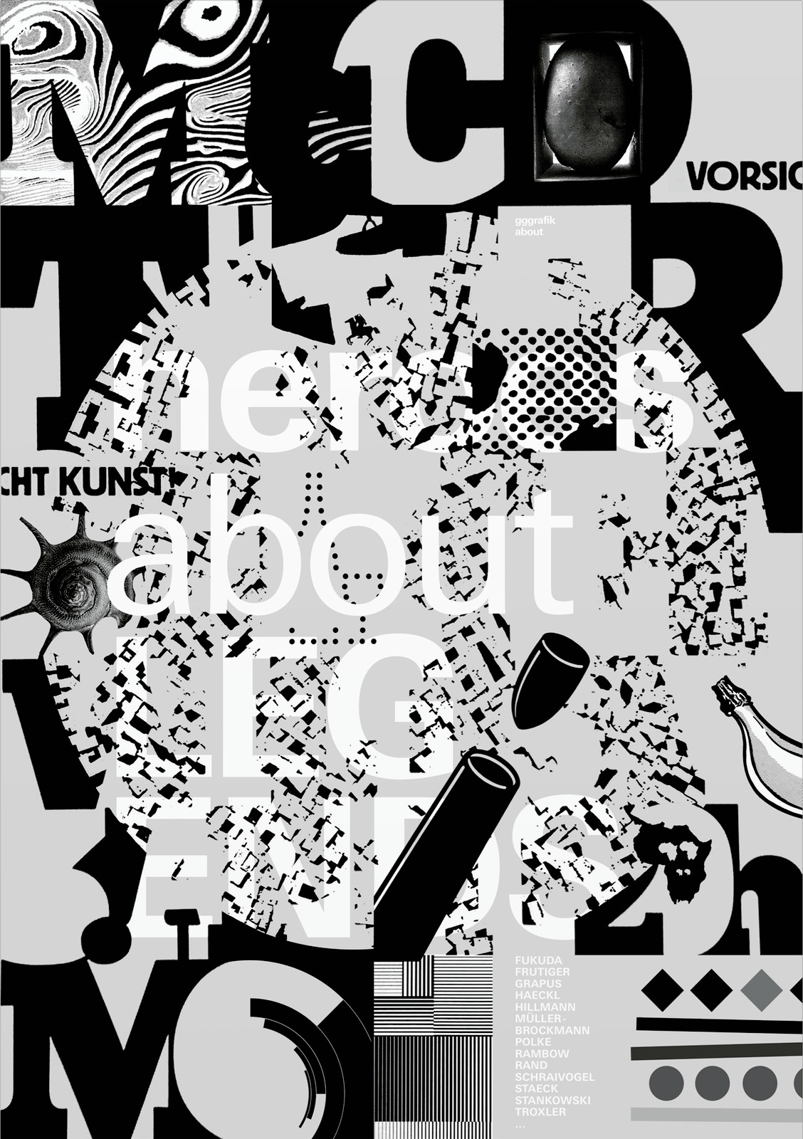 “Poster Villa”, 2015, by Götz Gramlich - typo/graphic posters