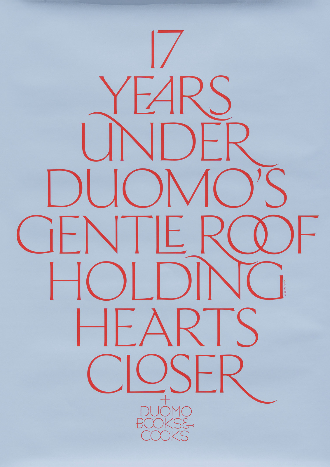 “Pause—Gleam—Thread”, 2025, by Jaemin Lee - typo/graphic posters