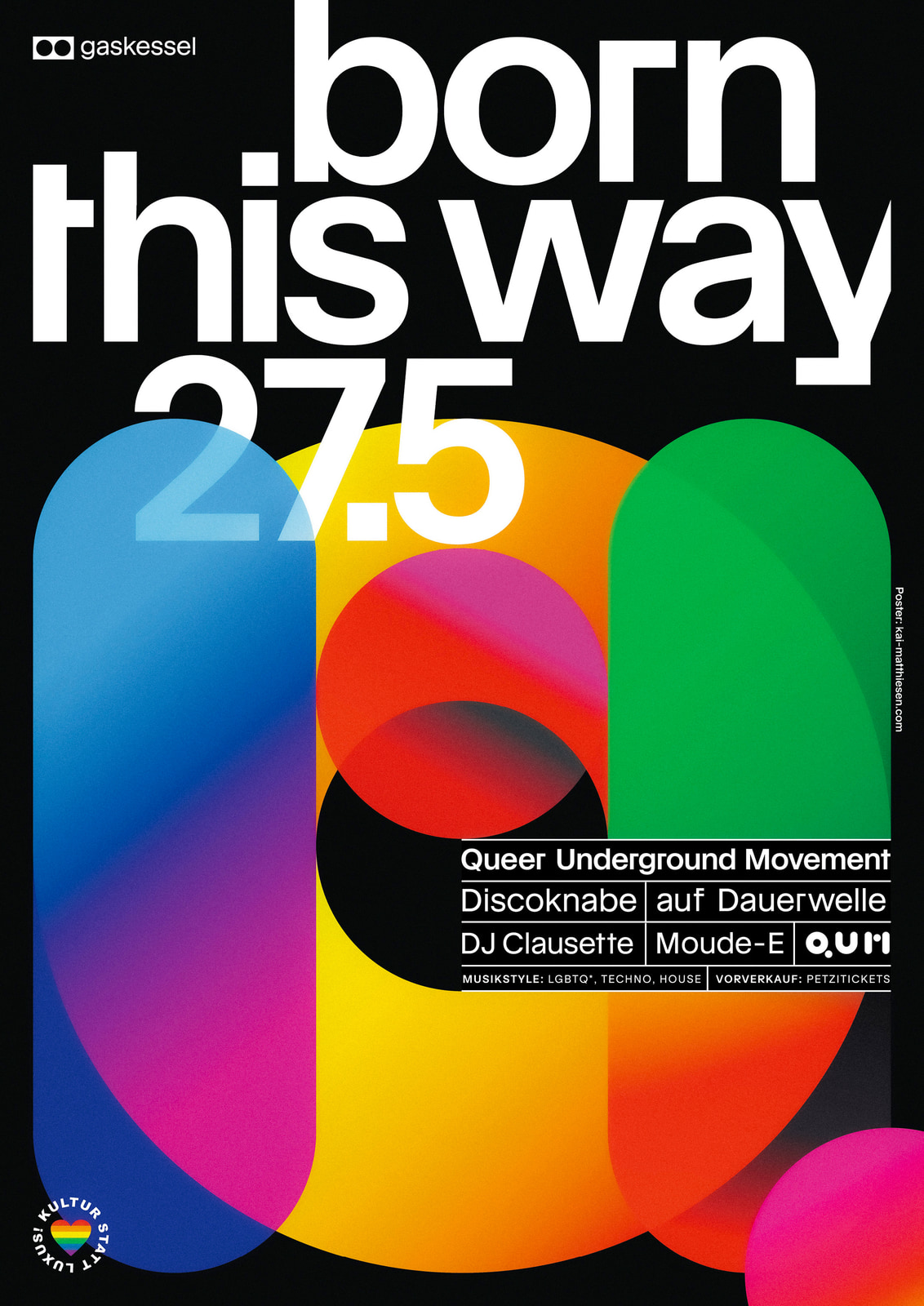 “Born This Way (LGBTQI) ”, 2022, by Kai Damian Matthiesen - typo ...