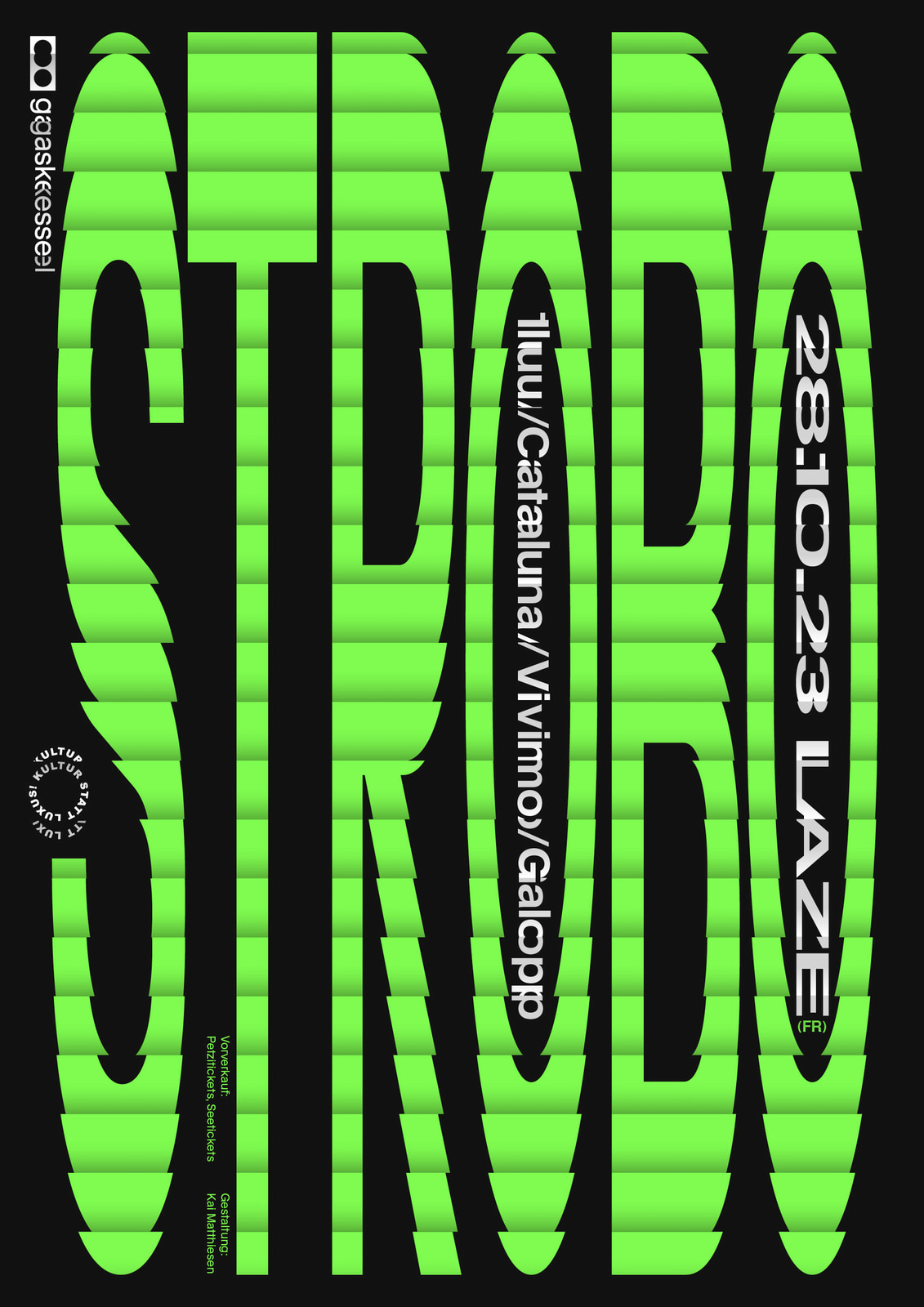 “STROBO (new trance event)”, 2021, by Kai Damian Matthiesen - typo ...