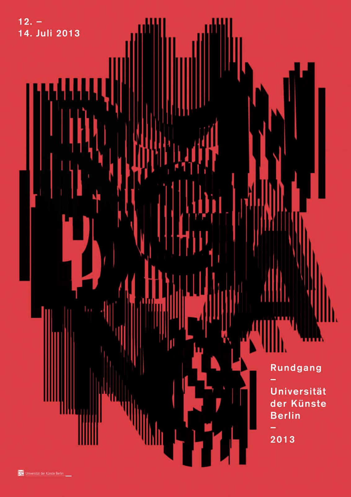 “Mut zur Wut”, 2012, by Antonia Aravena Llanca for Klasse Hickmann - typo/graphic posters