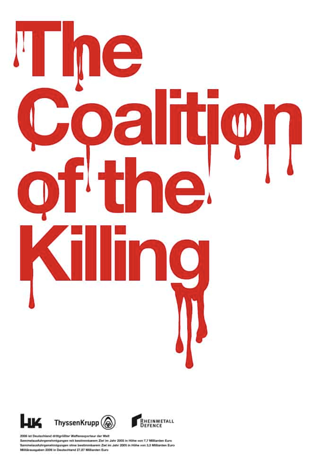 “Rundgangsplakat UdK Berlin Medienhaus”, 2009, by Sabine Schwarz for Klasse Hickmann - typo ...