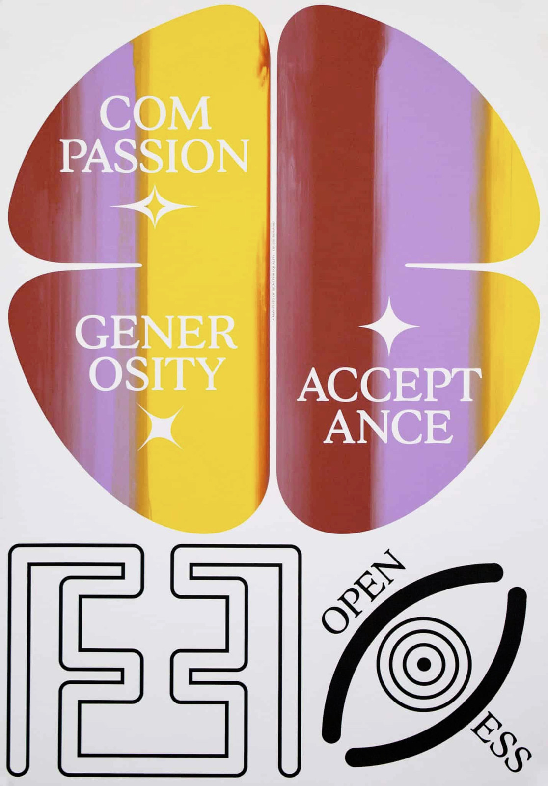 “Public Positions”, 2017, by Timm Hartmann for Klasse Hickmann - typo/graphic posters