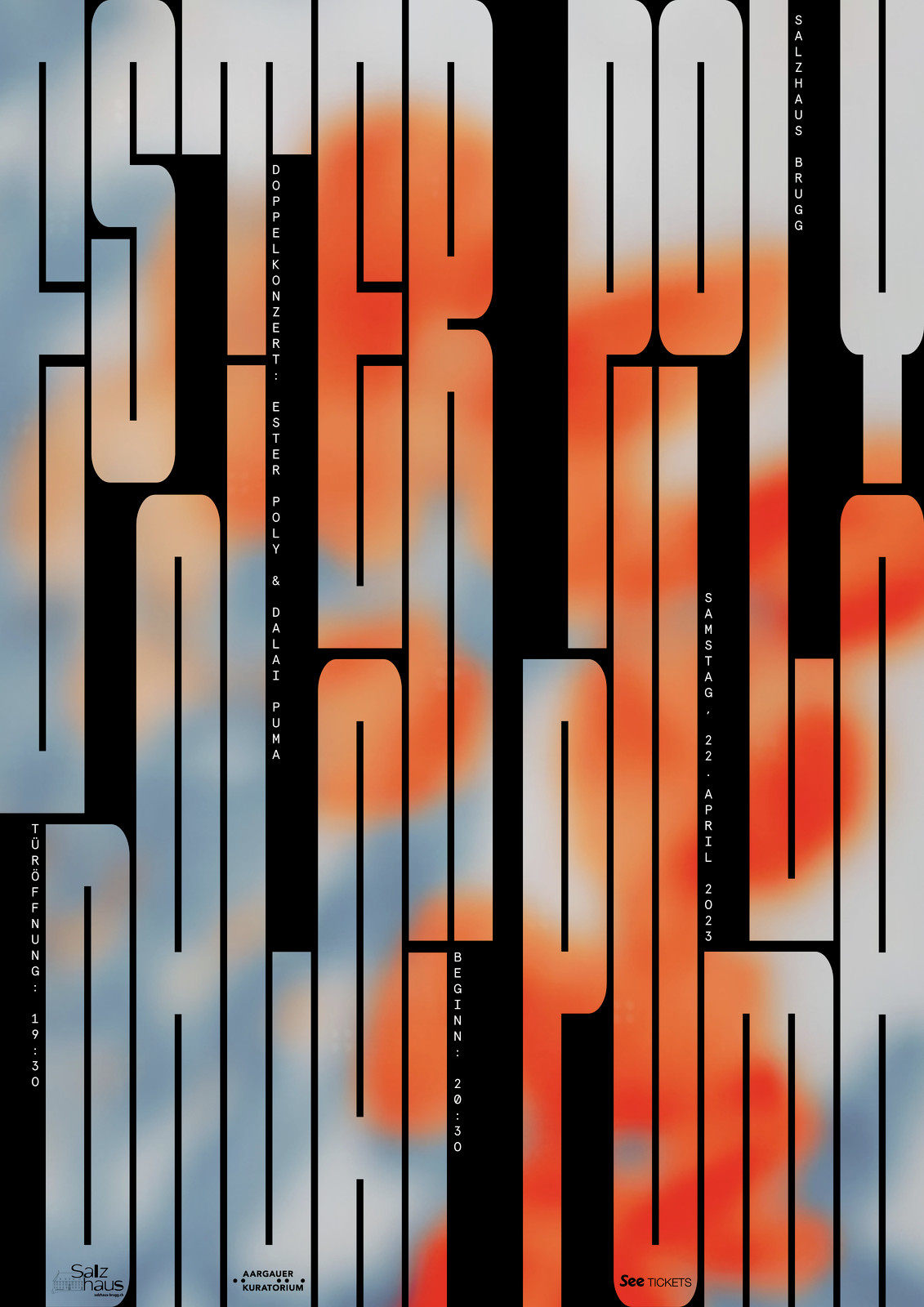 “Lil Bruzy”, 2022, by Lea Huser - typo/graphic posters