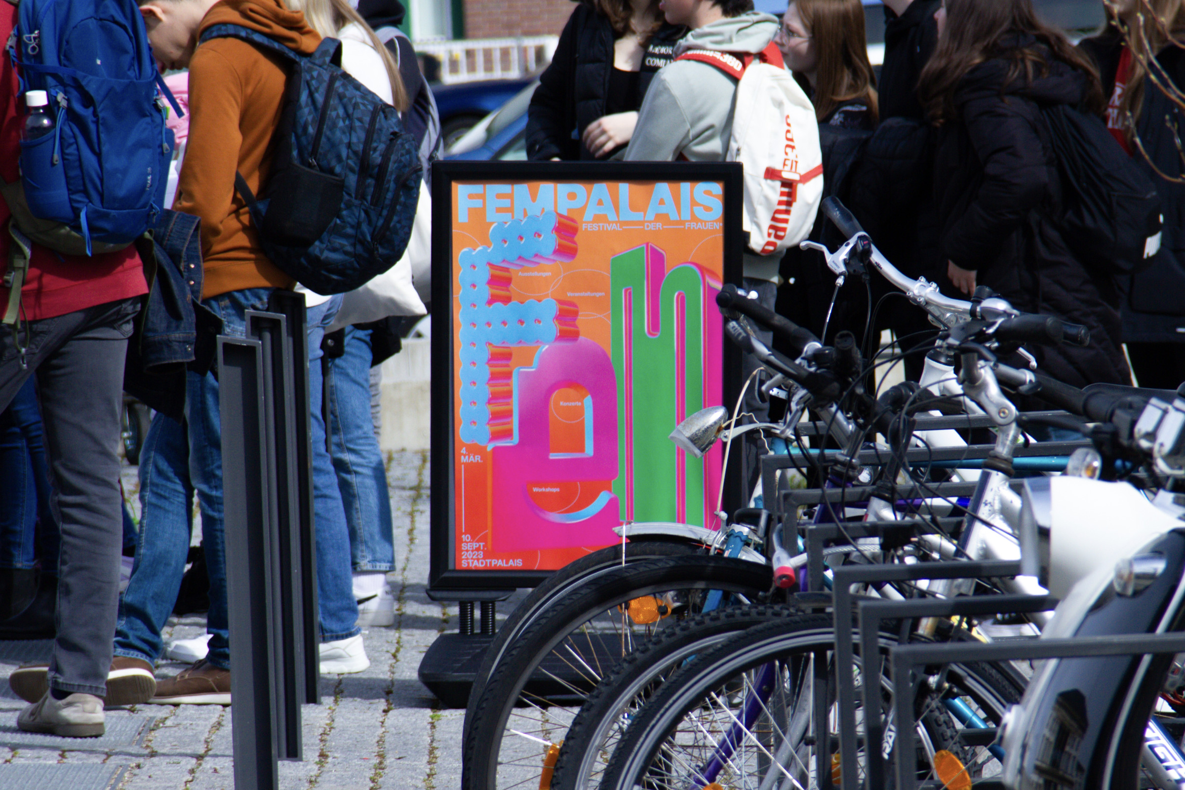 “FemPalais — Festival der Frauen*”, 2023, by Malena Kronschnabl ...