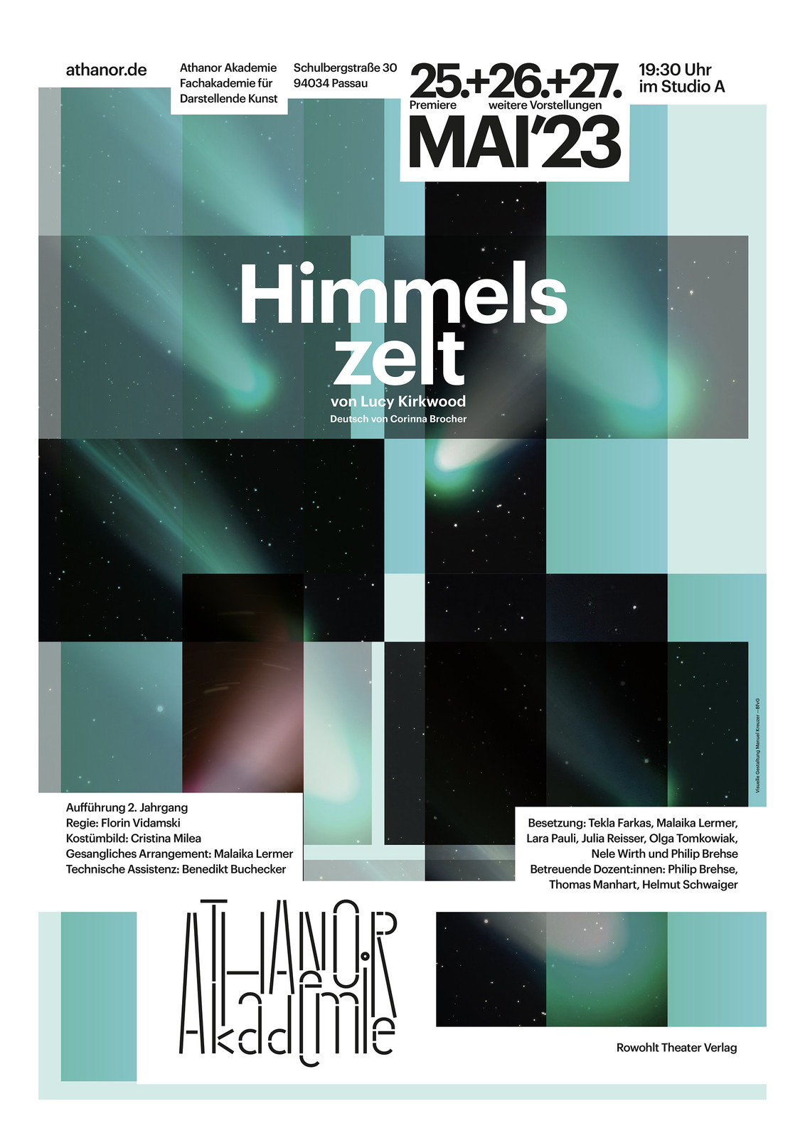 “Poster series academic year 22/23”, 2023, by manuel kreuzer - typo ...