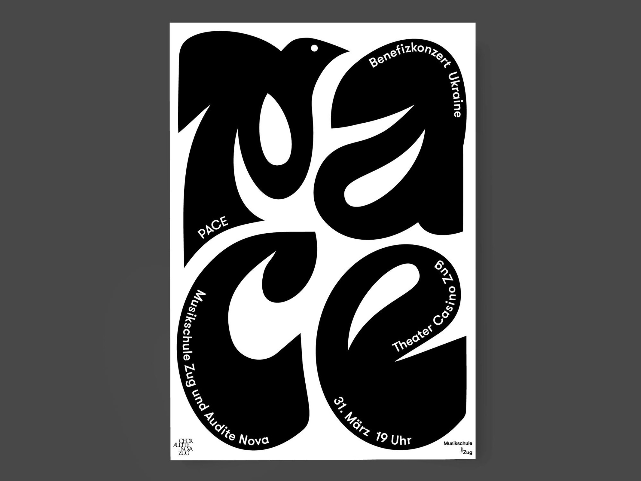 “PACE”, 2022, by Michael Speranza - typo/graphic posters
