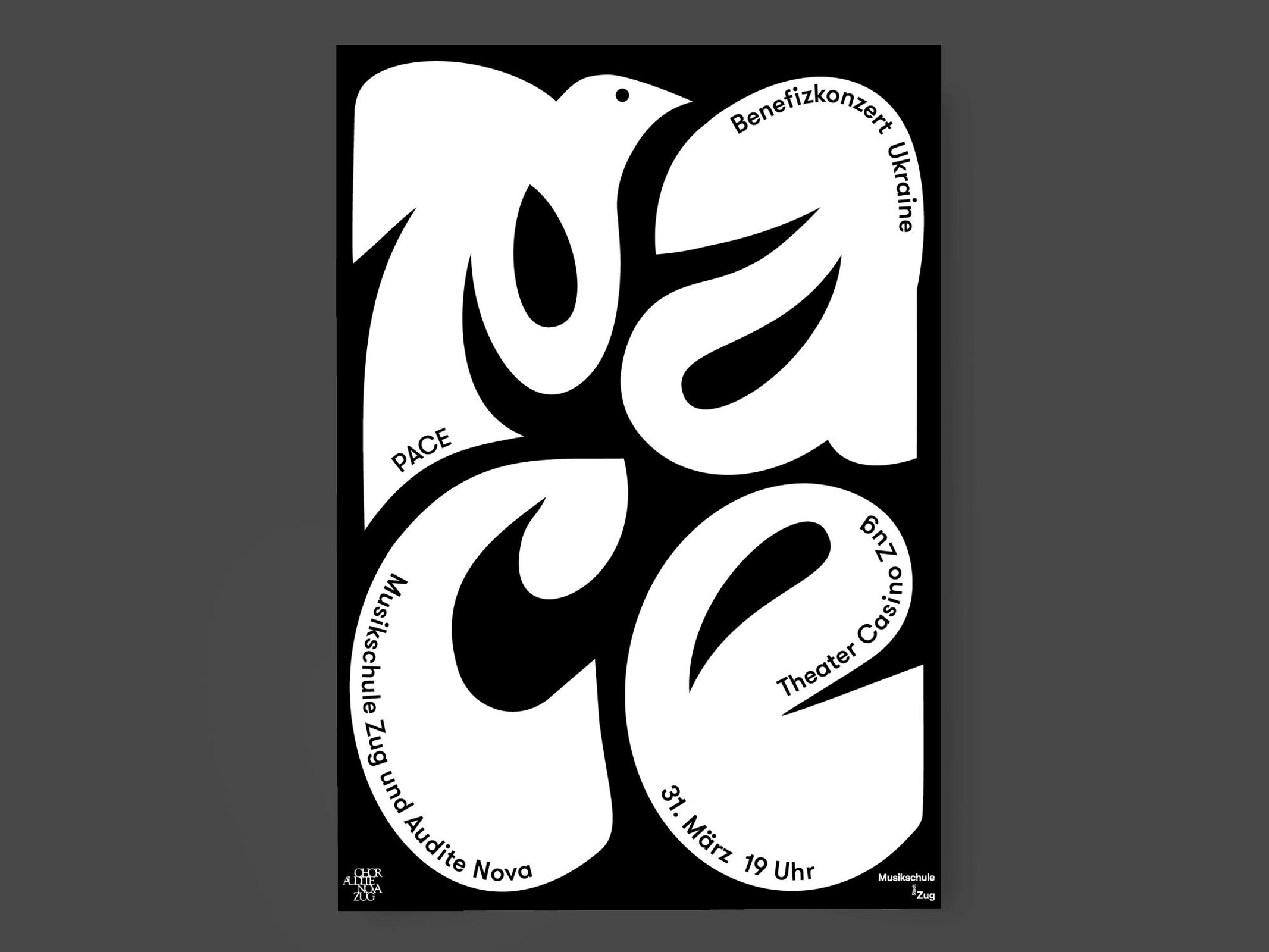 “PACE”, 2022, by Michael Speranza - typo/graphic posters