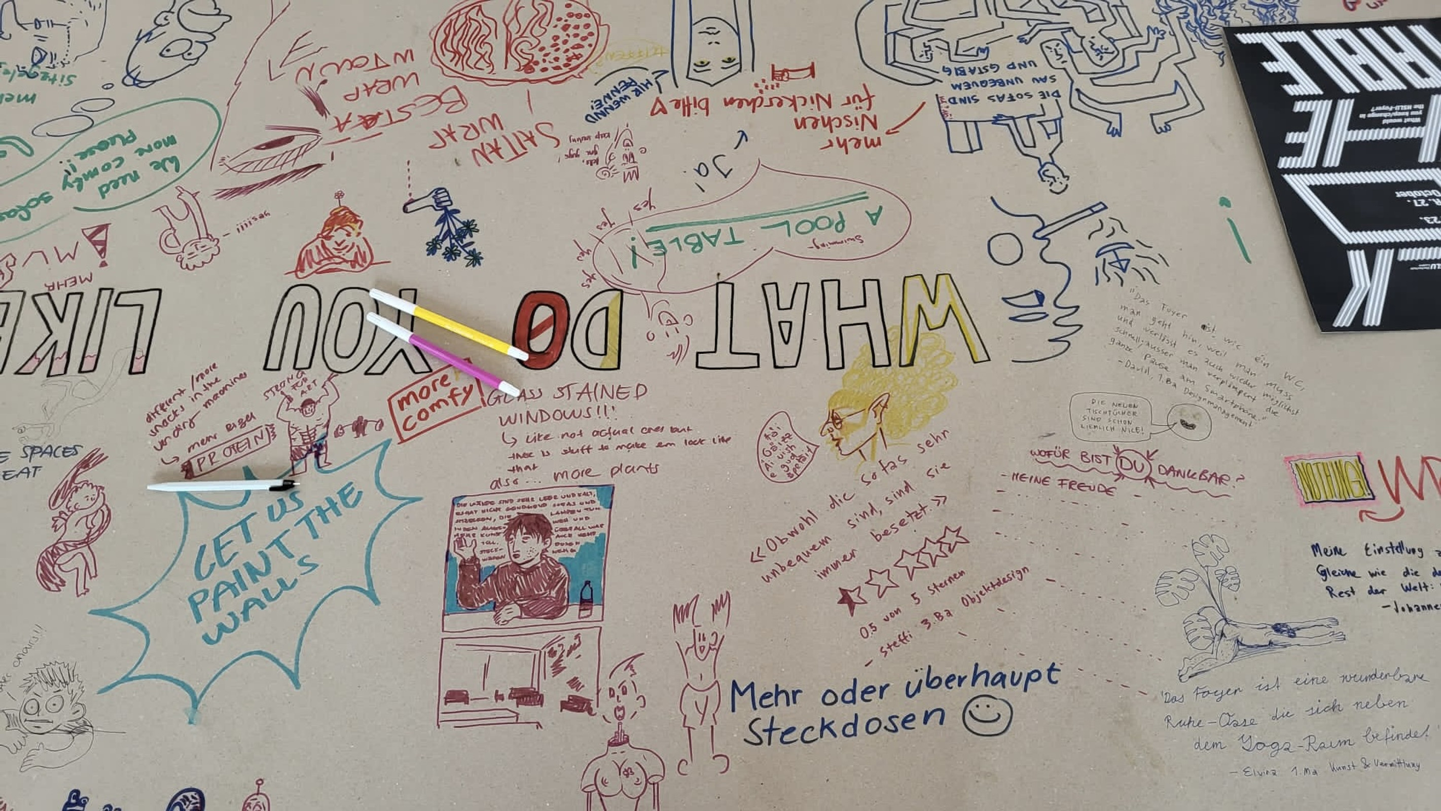 “Talk to the Table”, 2023, by Michael Speranza - typo/graphic posters