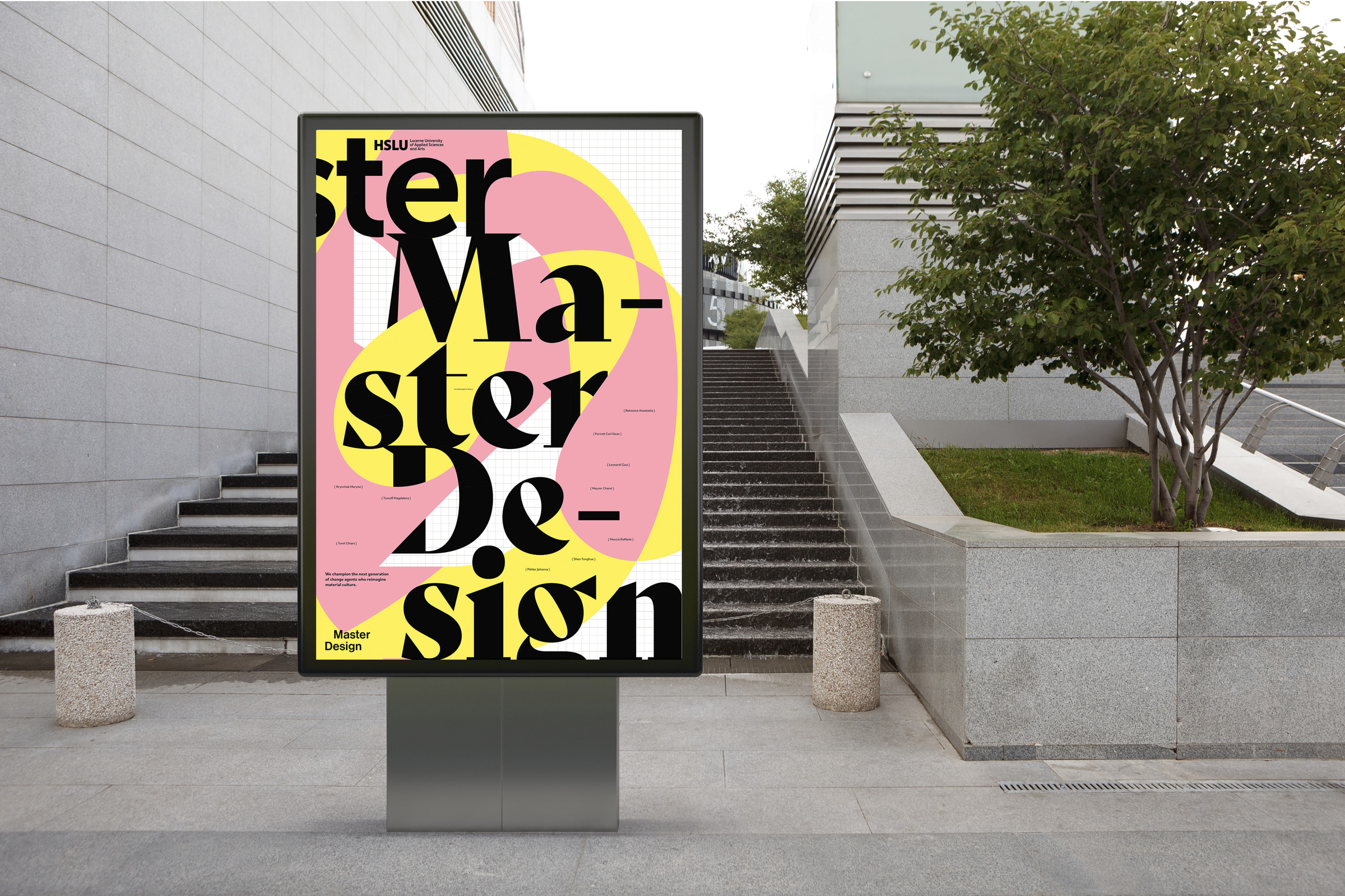 “HSLU DFK – MAD Yearbook Posters”, 2024, by Michael Speranza - typo ...
