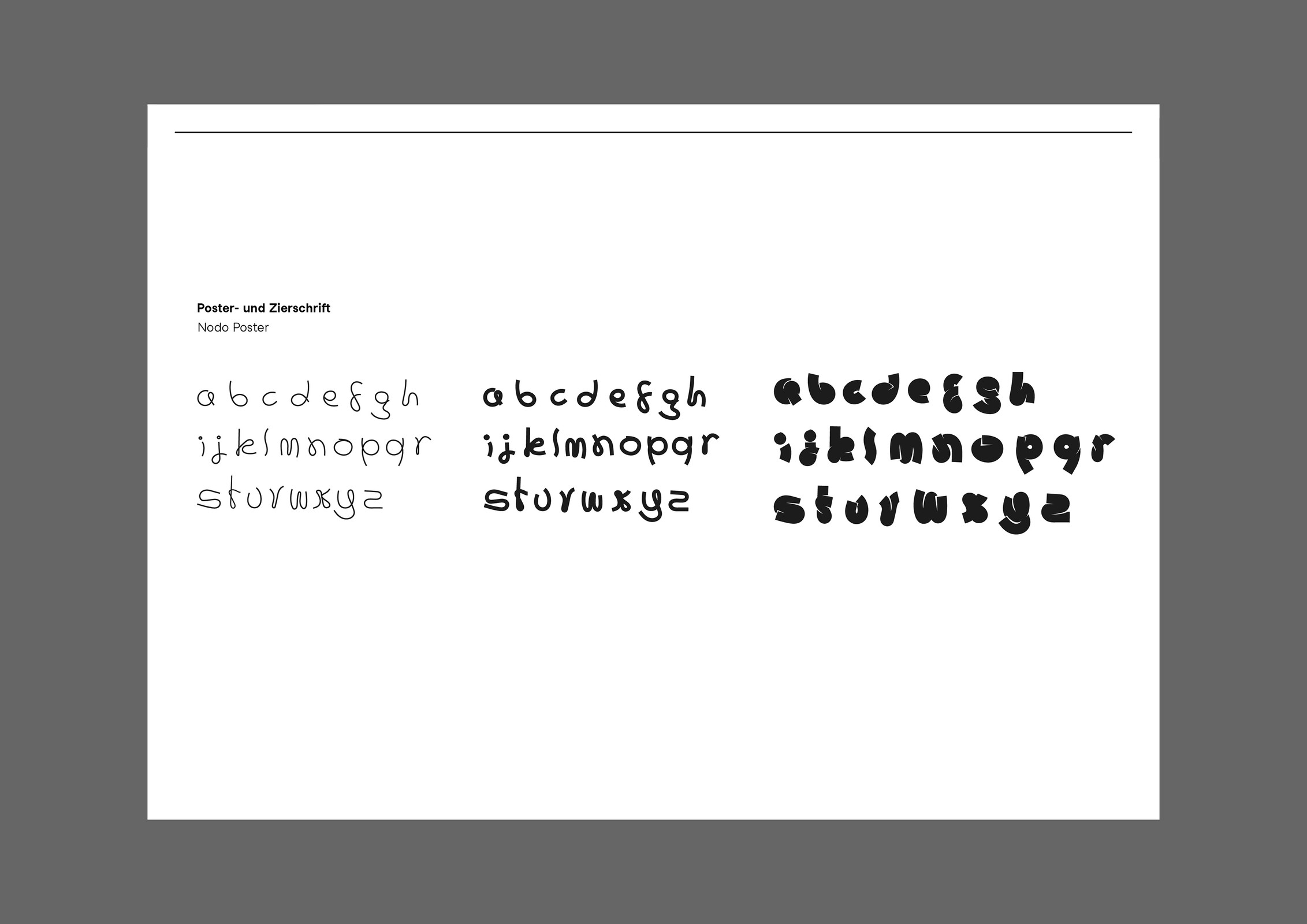 “Nodo – Creative Hub”, 2024, by Michael Speranza - typo/graphic posters