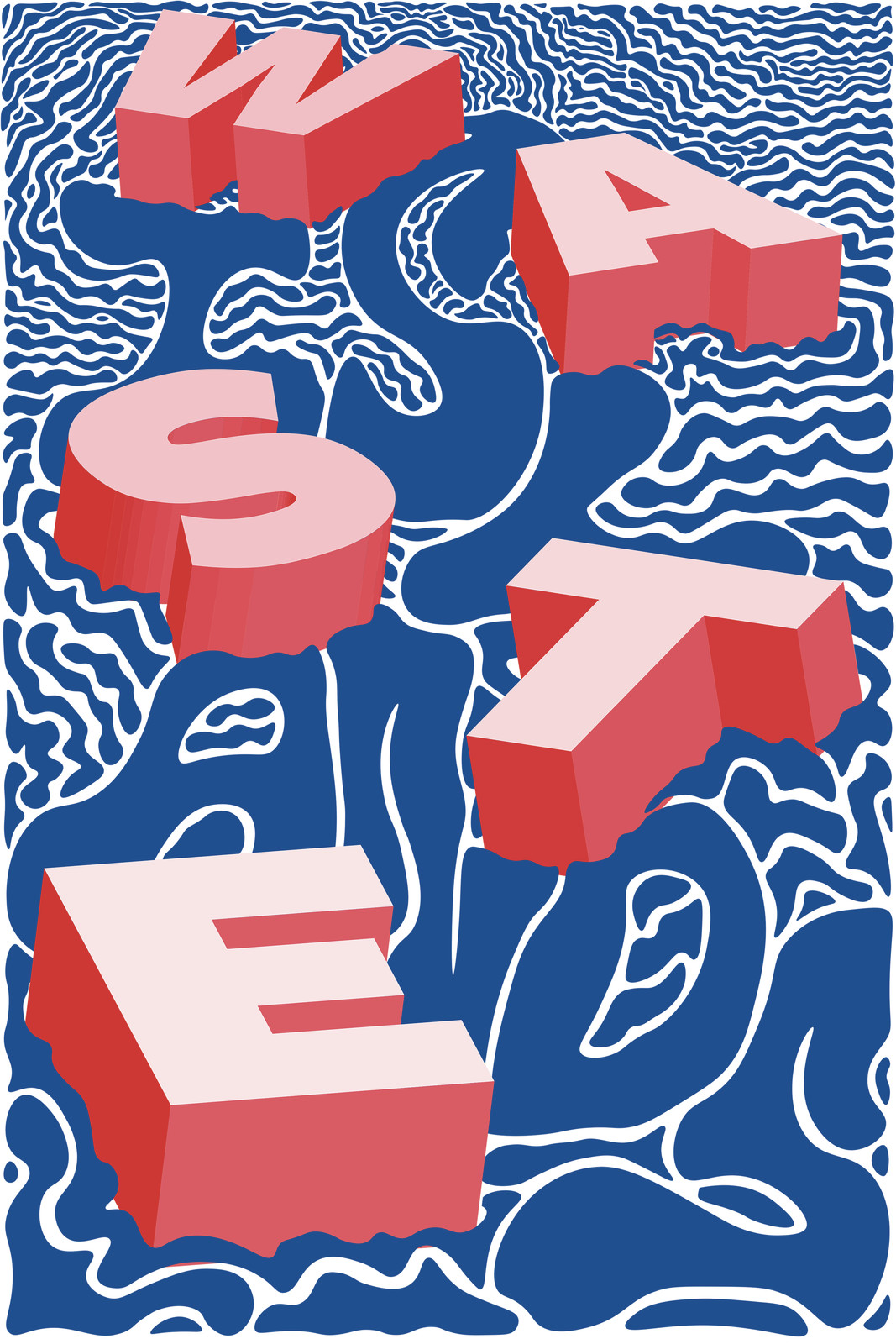“WASTE ISLANDS”, 2019, by Michael Speranza, Emanuel Heim - typo/graphic ...