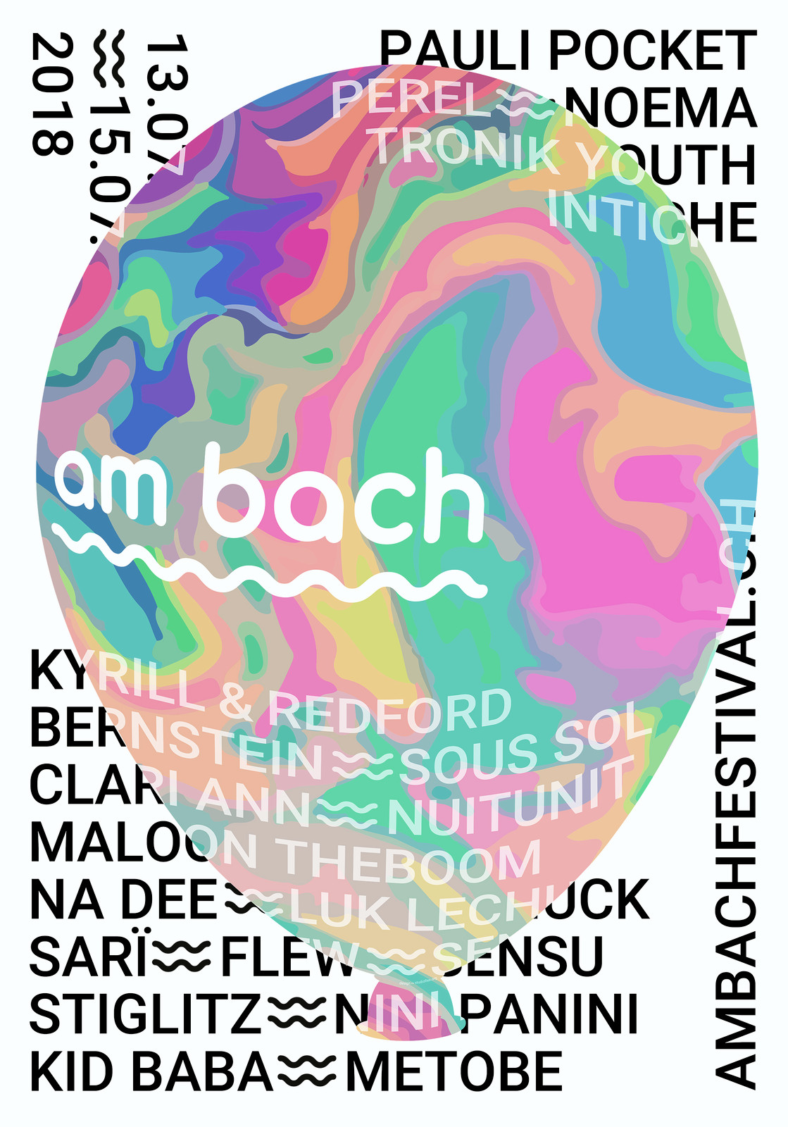 “Jazz meets Folklore 2015”, 2015, by Michael Speranza - typo/graphic ...