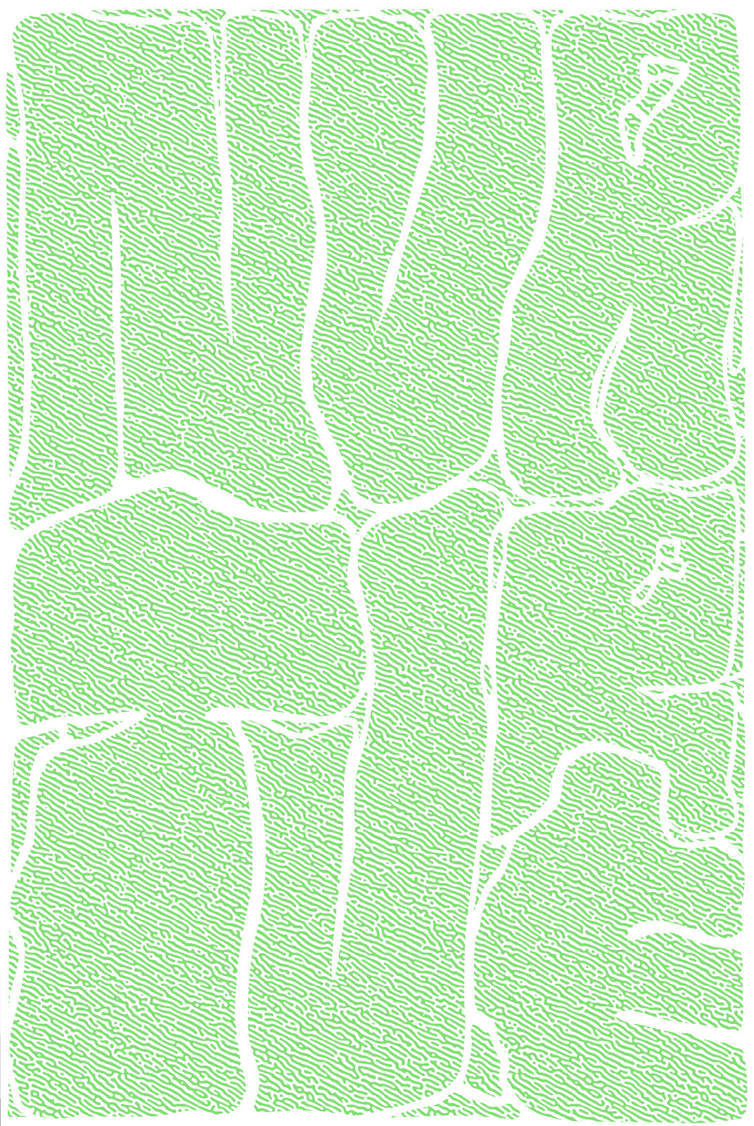 “The Espionne”, 2021, by Michael Speranza - typo/graphic posters