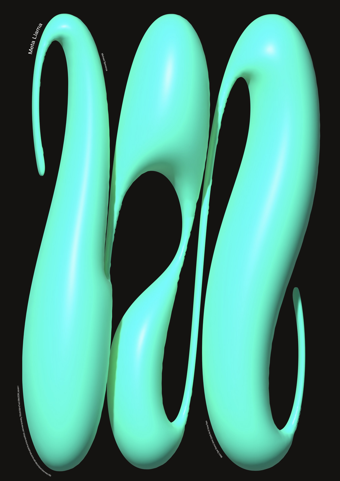 “Experimental newspaper poster series”, 2023, by Michael Speranza ...