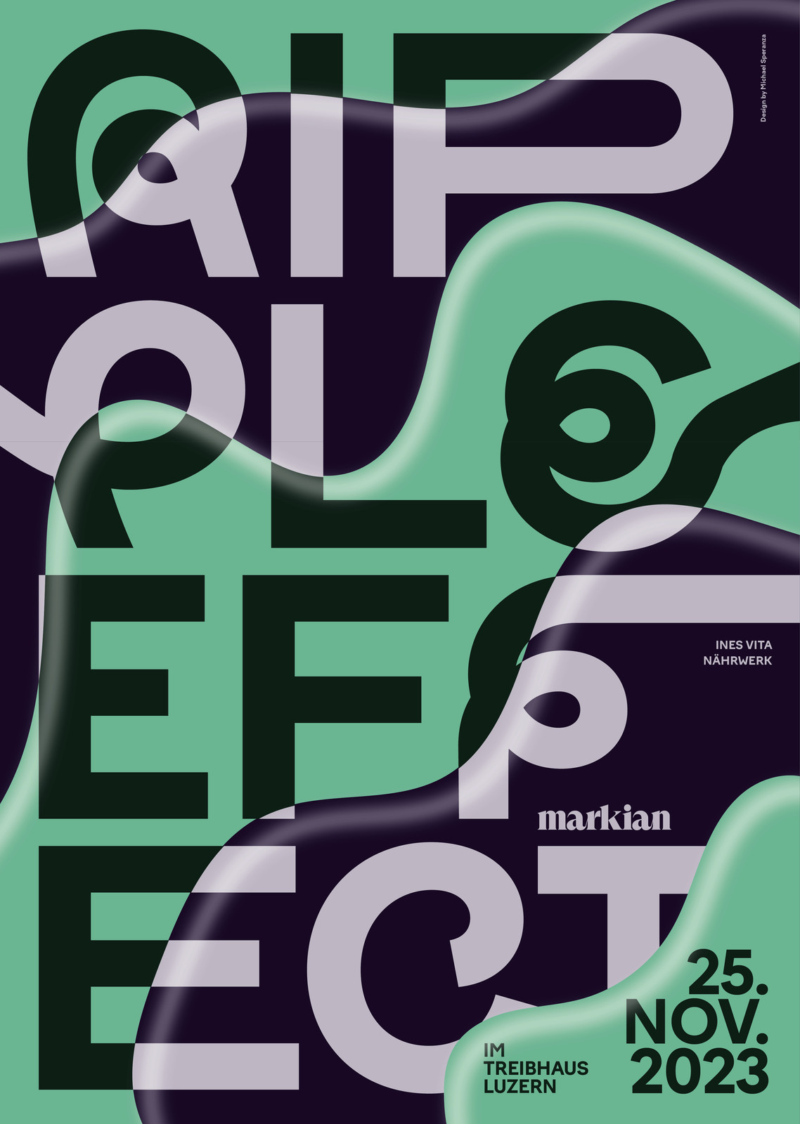 “Markian – Ripple Effect Concert Poster”, 2023, by Michael Speranza ...