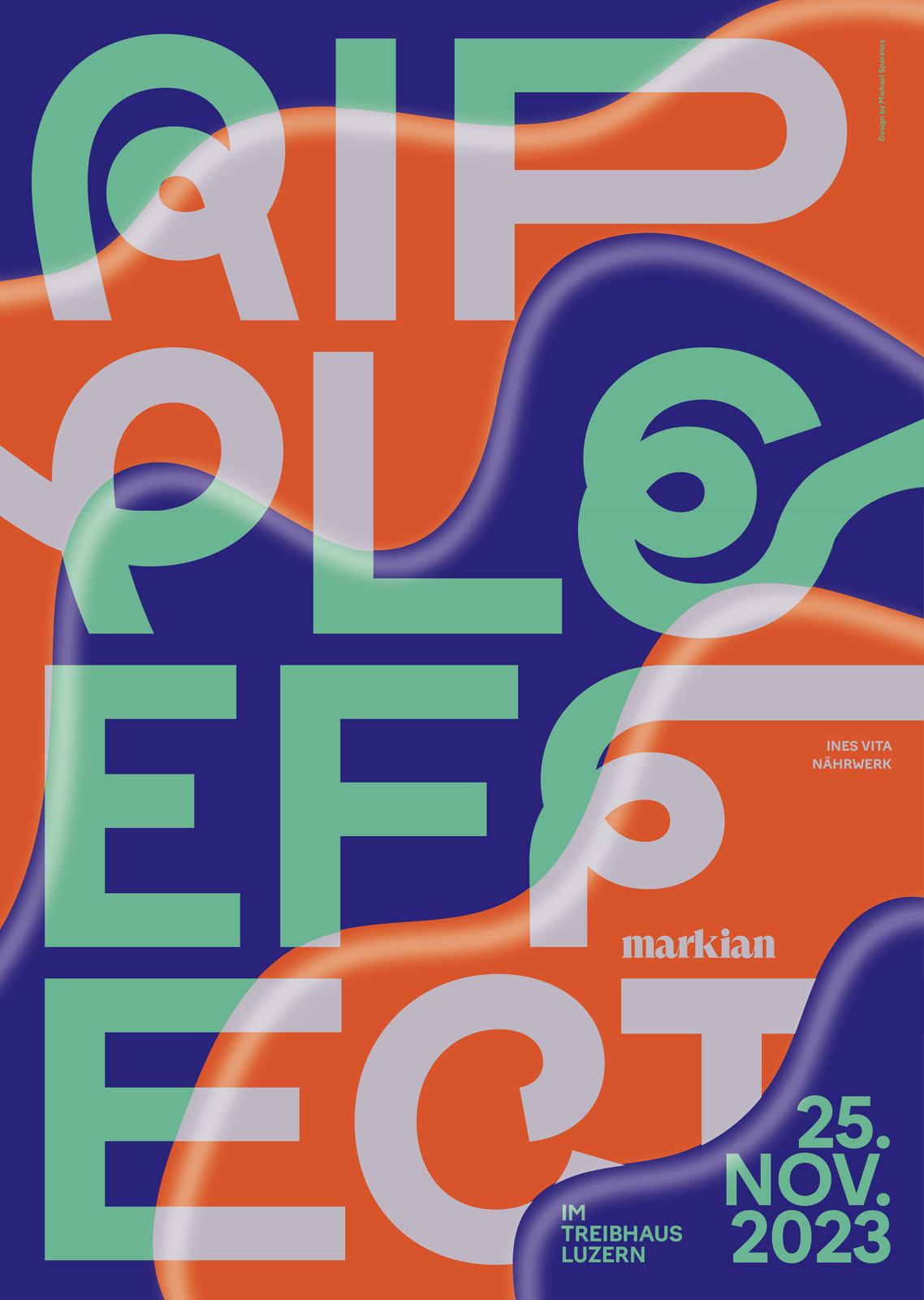 “Markian – Ripple Effect Concert Poster”, 2023, by Michael Speranza ...