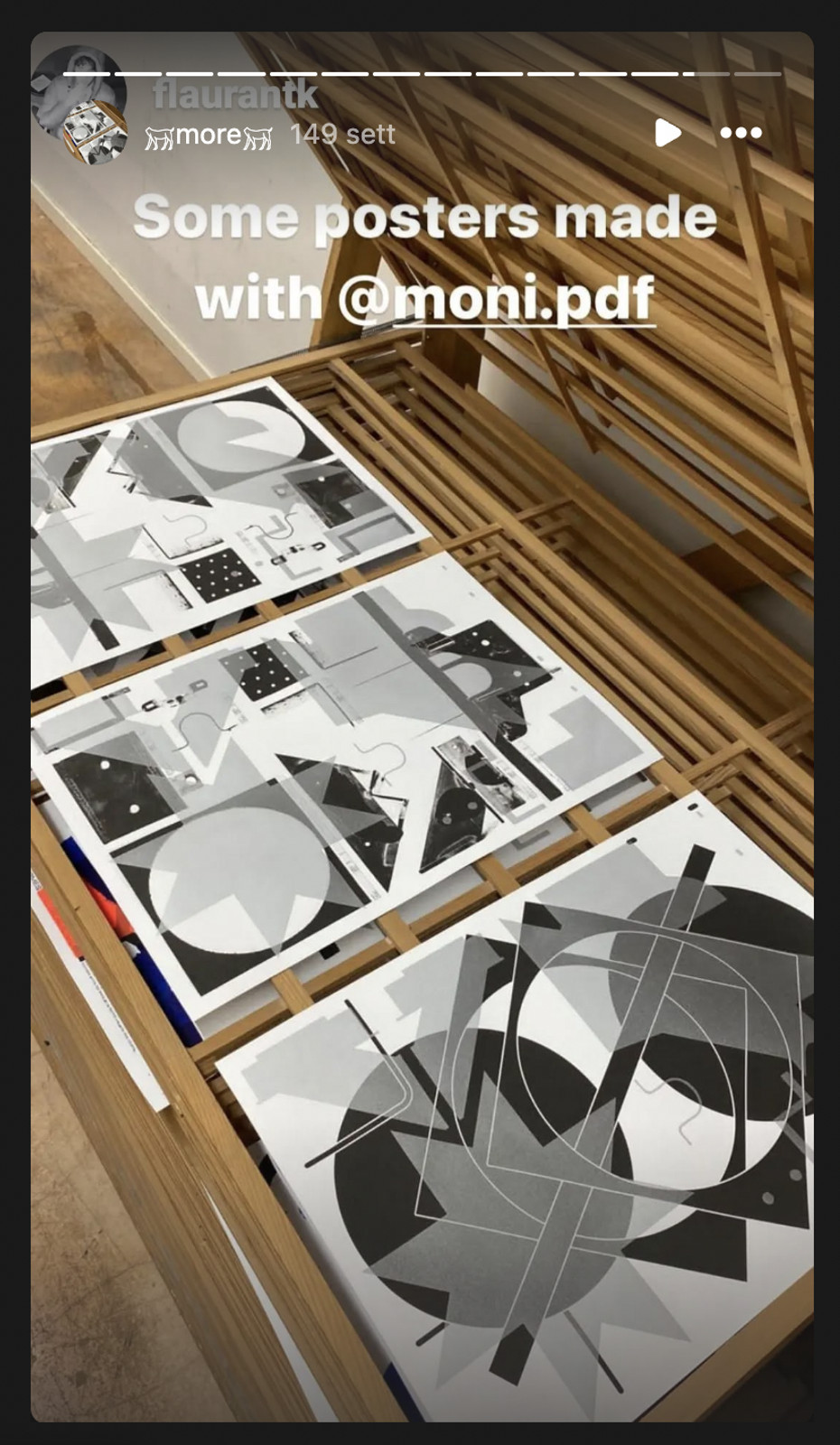 “Material”, 2022, by Monica Müller, Flaurant Kadrija - typo/graphic posters