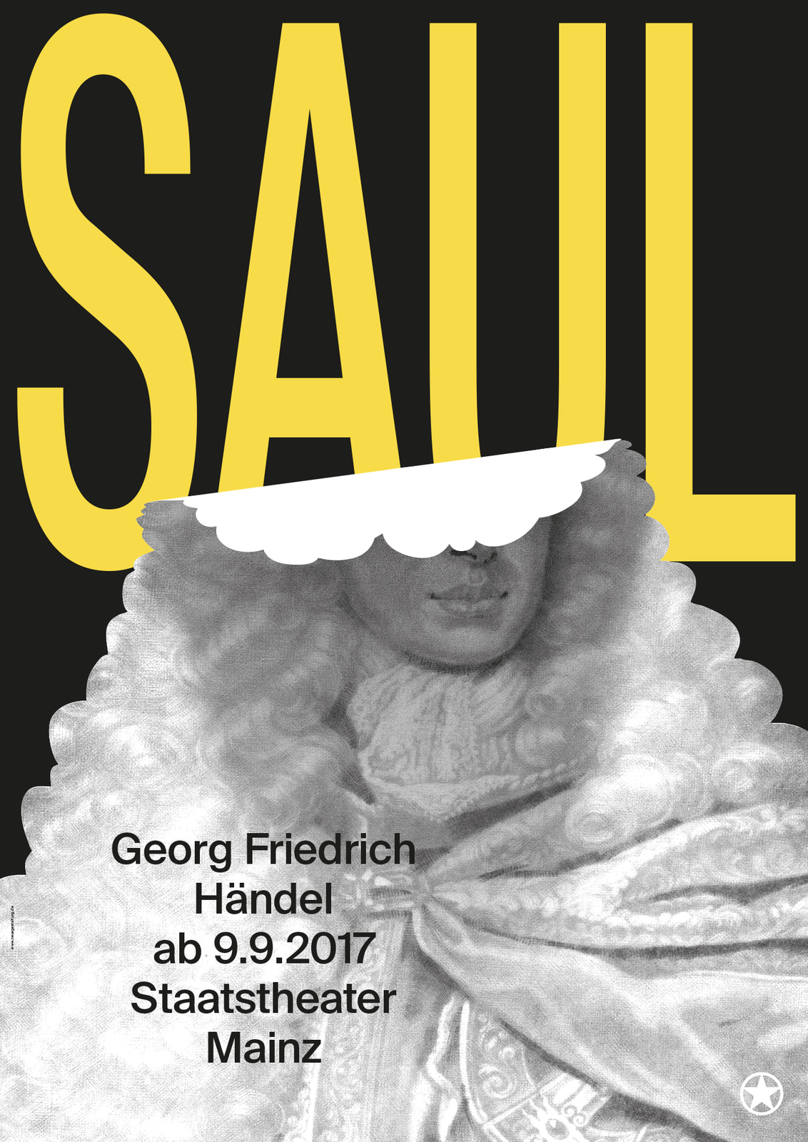 “Saul”, 2017, by neue gestaltung - typo/graphic posters
