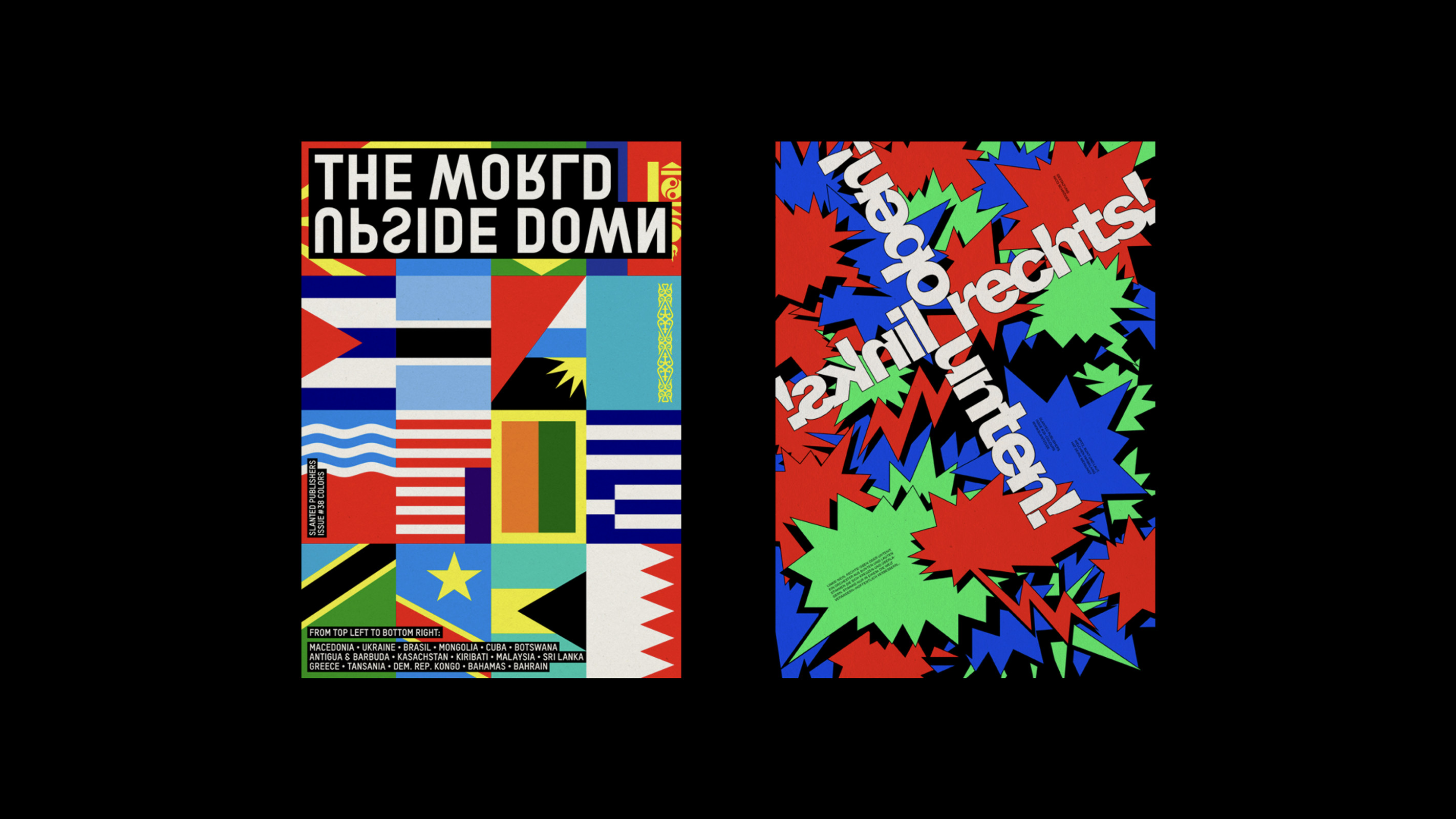 “Slanted Magazine #36—COEXIST”, 2020, by Nico Schröder - typo/graphic ...