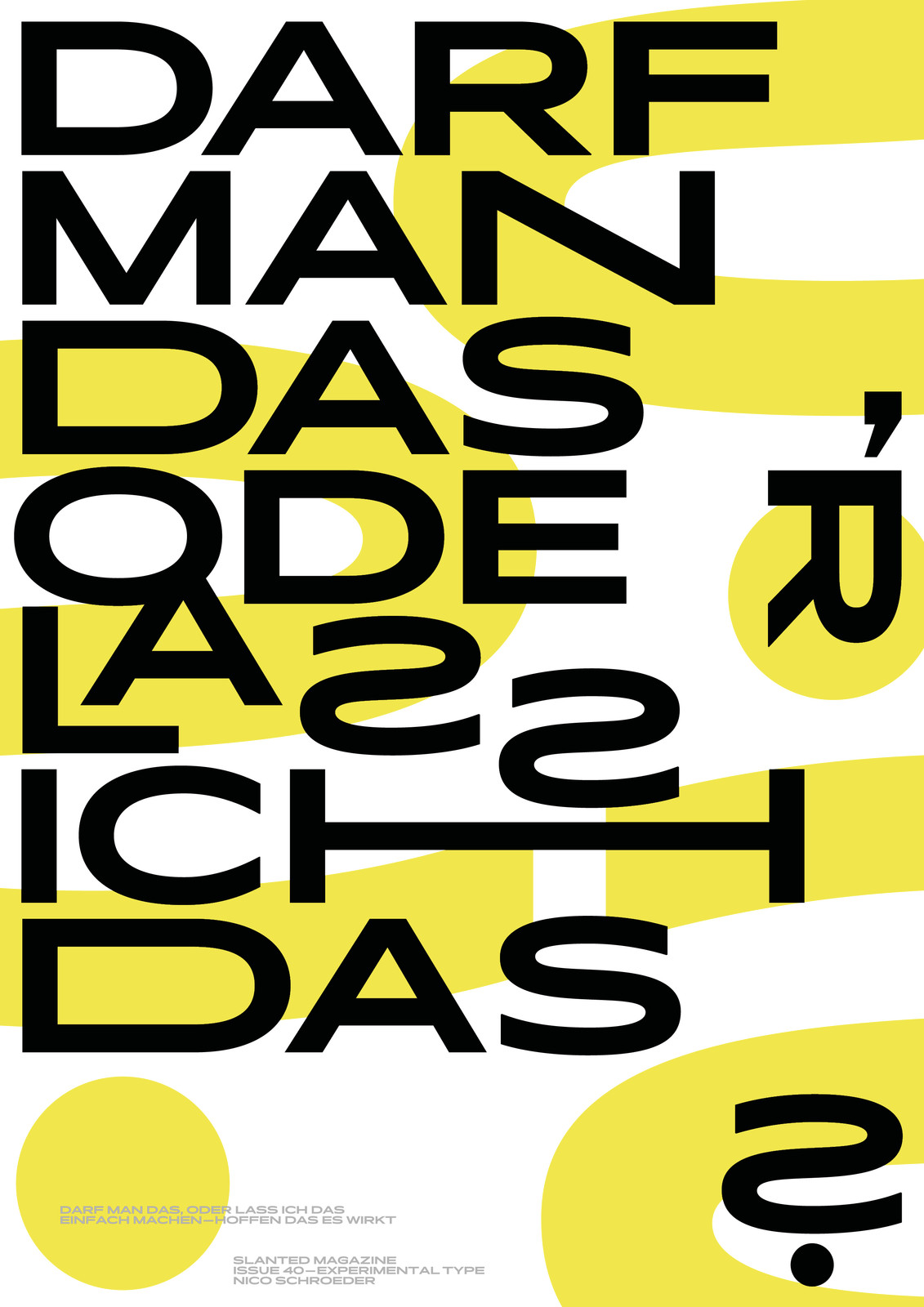 “Slanted Magazine #36—COEXIST”, 2020, by Nico Schröder - typo/graphic ...