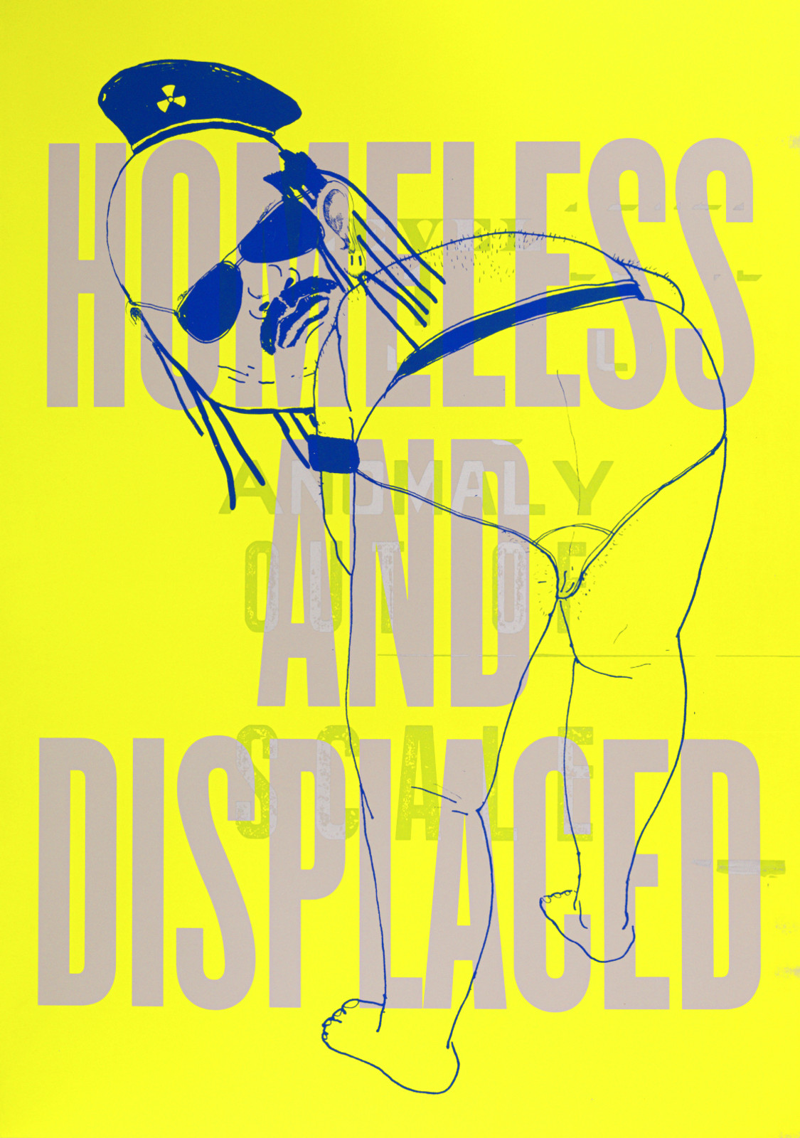 “MEGALOMANIA”, 2017, by Markus Lange and Lars Harmsen (Poster Rex) together with Peter Bankov ...