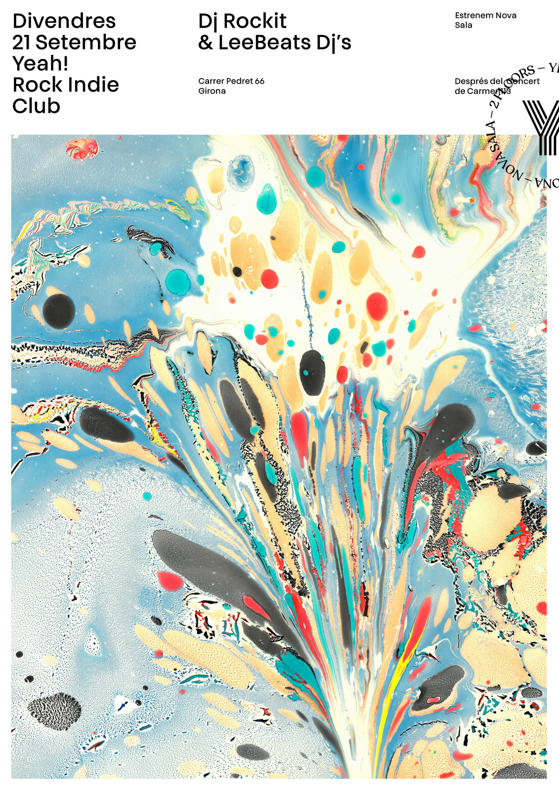“Yeah! poster”, by Quim Marin - typo/graphic posters