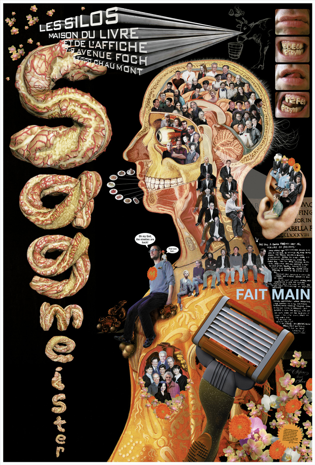 “aiga detroit poster”, 1999, by Sagmeister inc. - typo/graphic posters