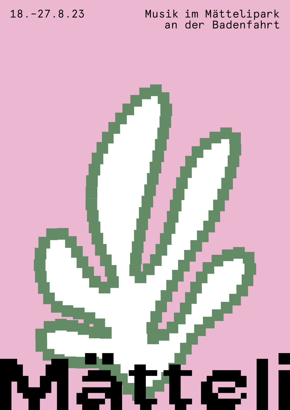 “Mätteli”, 2023, by sam steiner, lea huser, Sirkka Ammann - typo ...