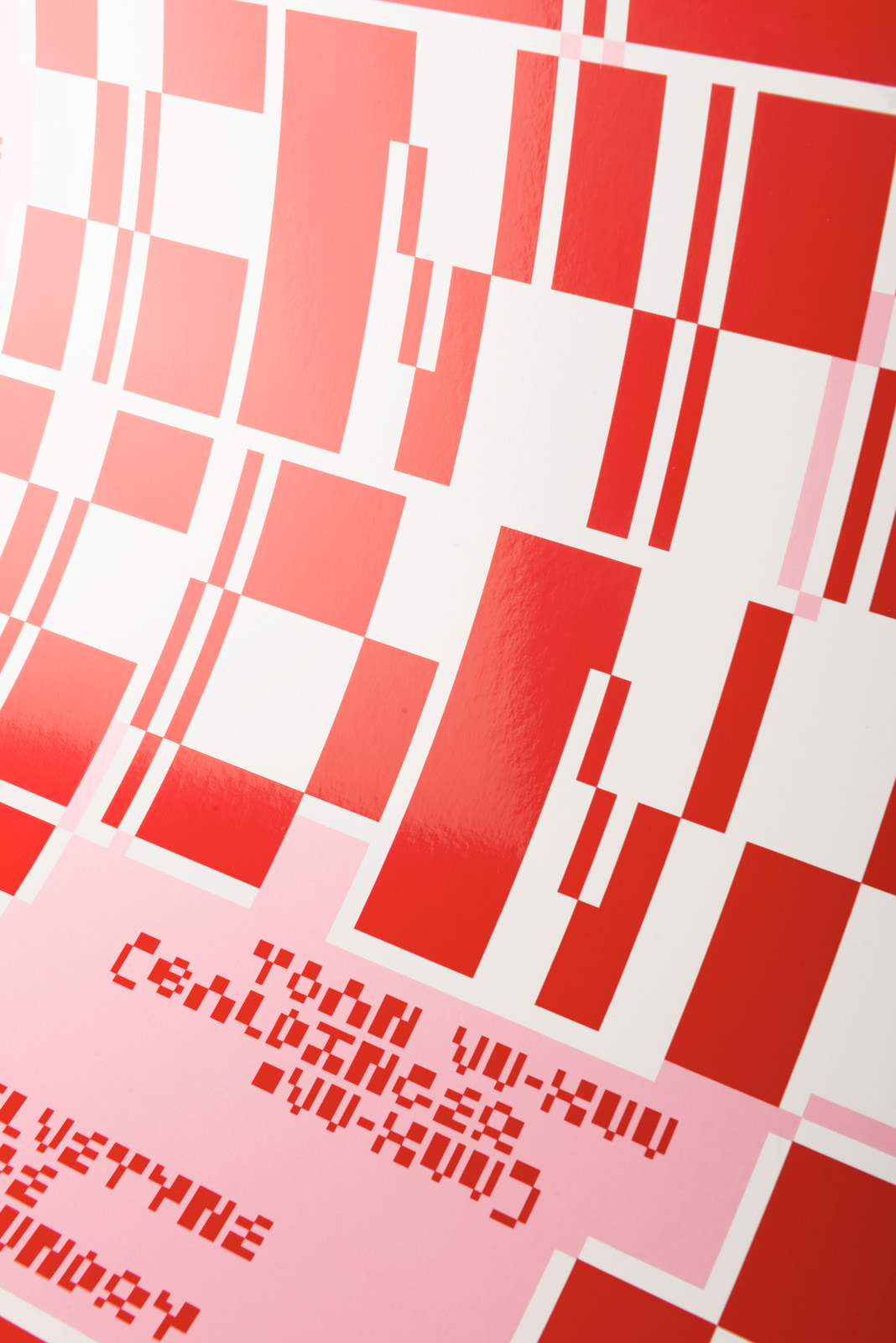 “Fonts & faces #7”, 2020, by Simon Renaud - typo/graphic posters