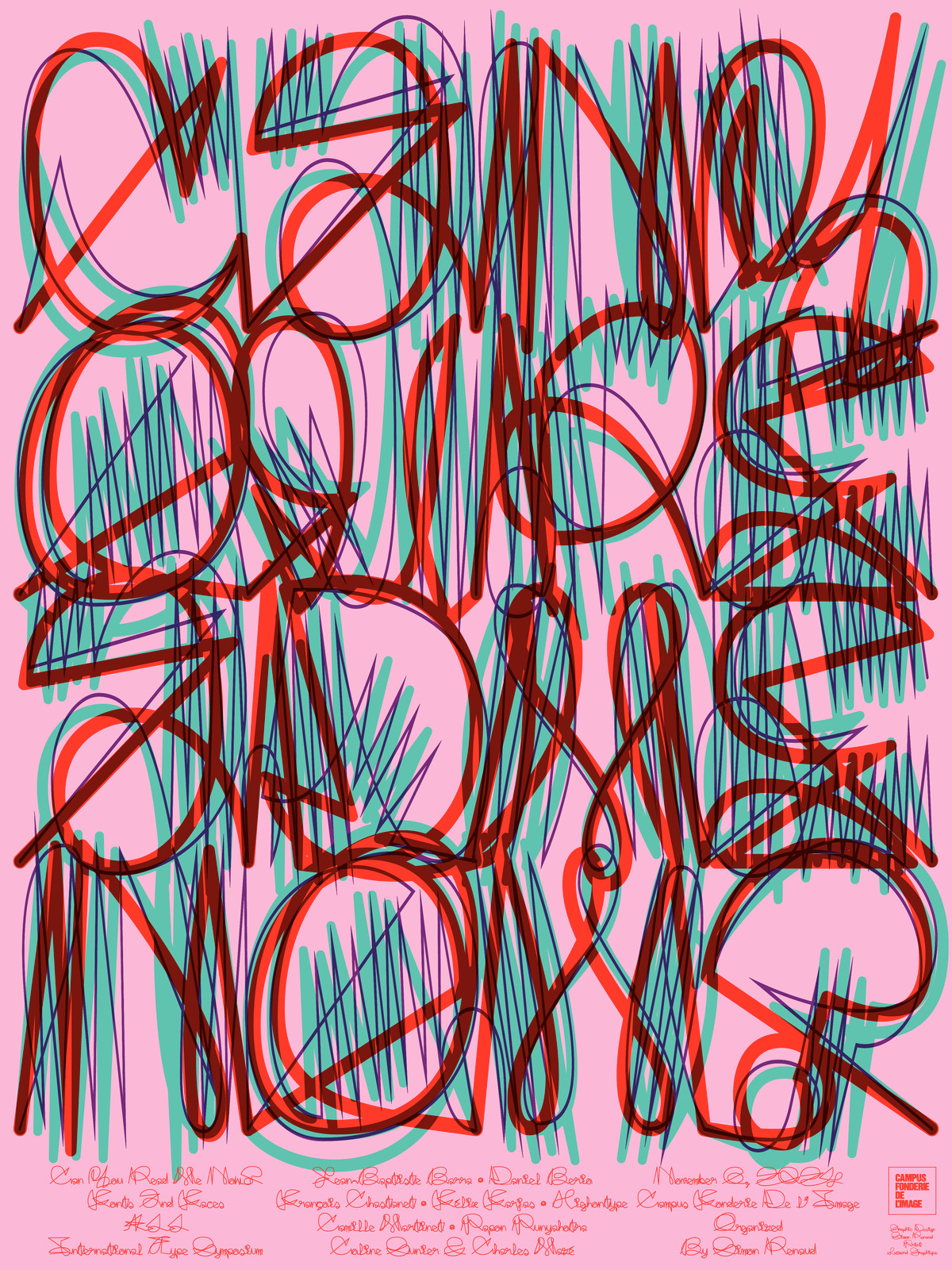 “European Script & Typography”, 2023, by Simon Renaud - typo/graphic ...