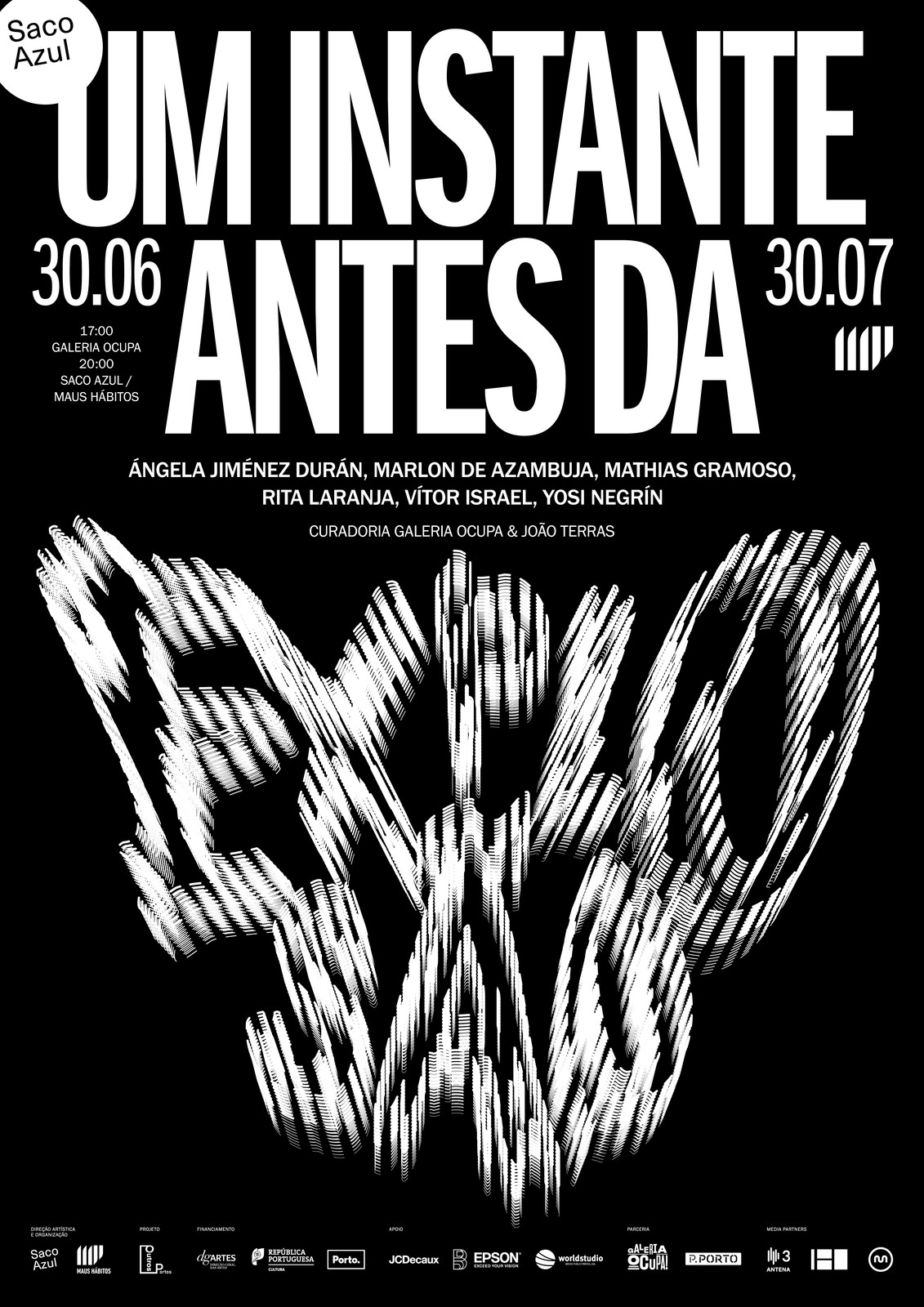 “Rui Reininho”, 2021, by studio dobra - typo/graphic posters