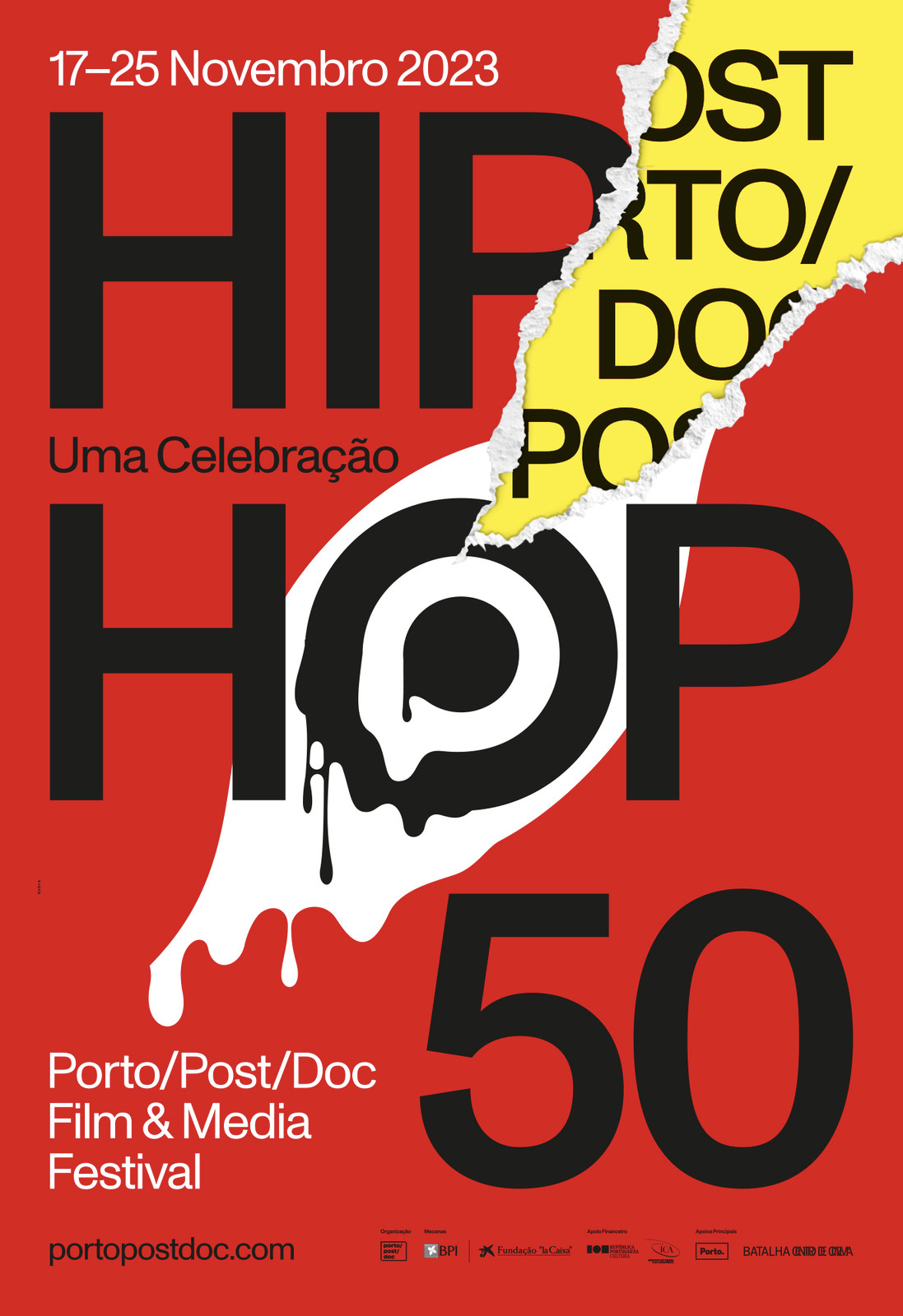 “Porto/Post/Doc”, 2023, by studio dobra - typo/graphic posters