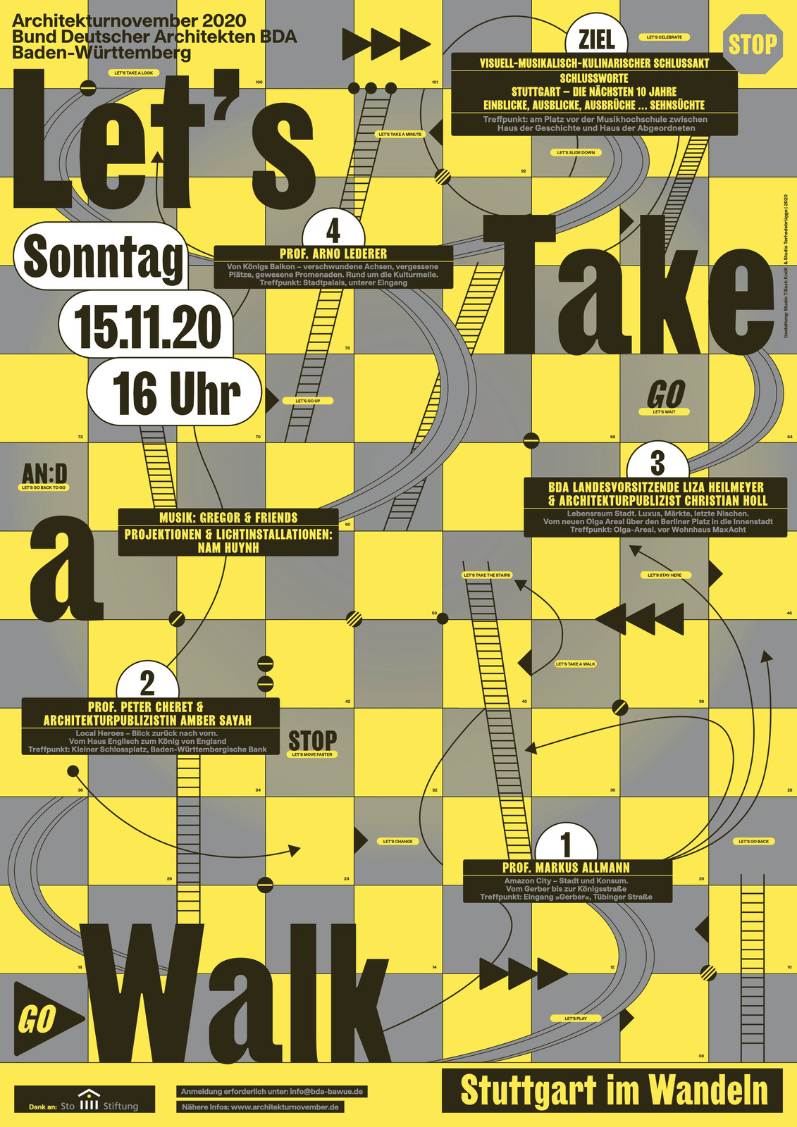 “Architekturnovember 2020. Let’s Take A Walk”, 2020, by Studio Tillack ...