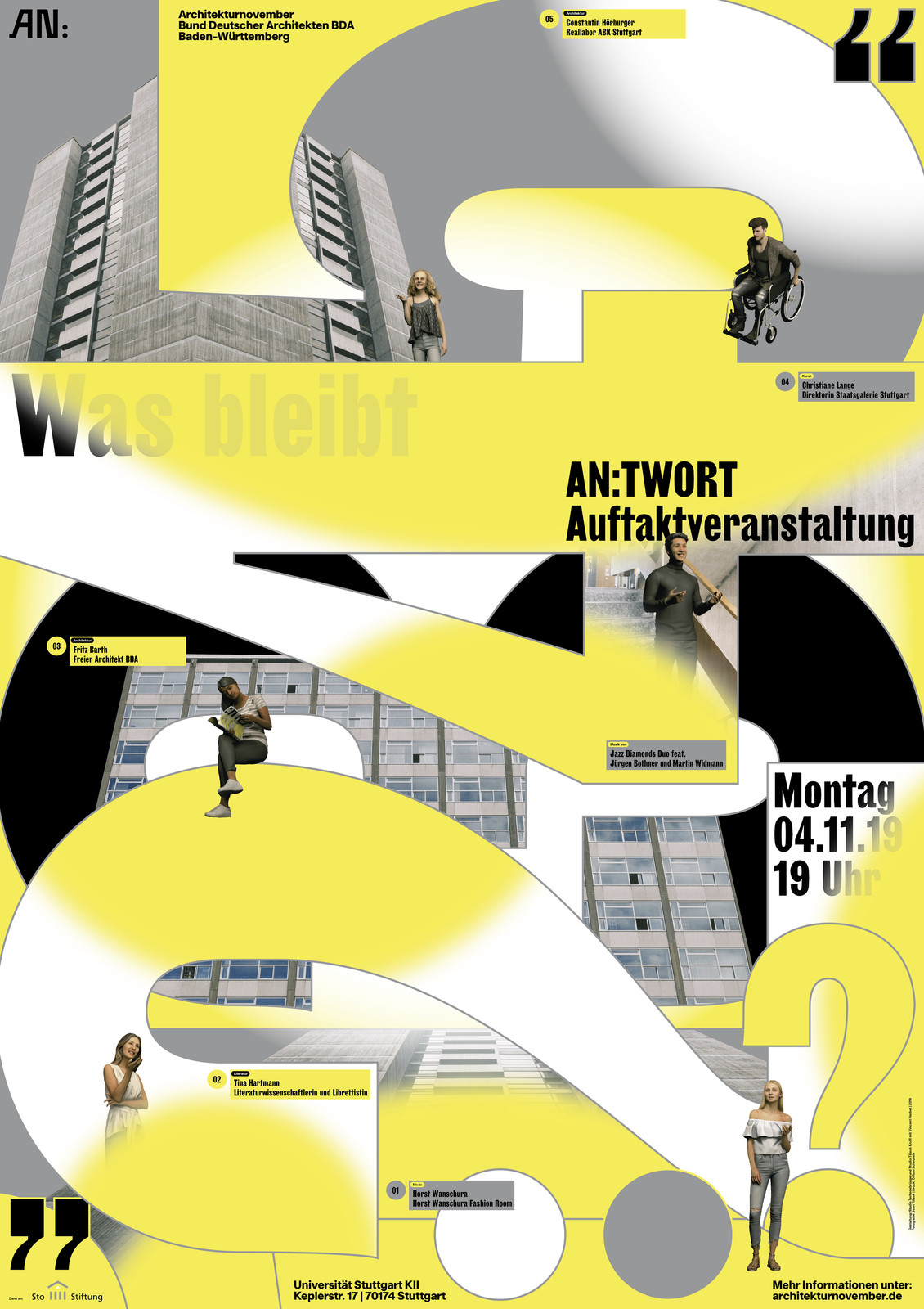 “Architekturnovember 2019: AN:TWORT”, 2019, by Studio Tillack Knöll ...